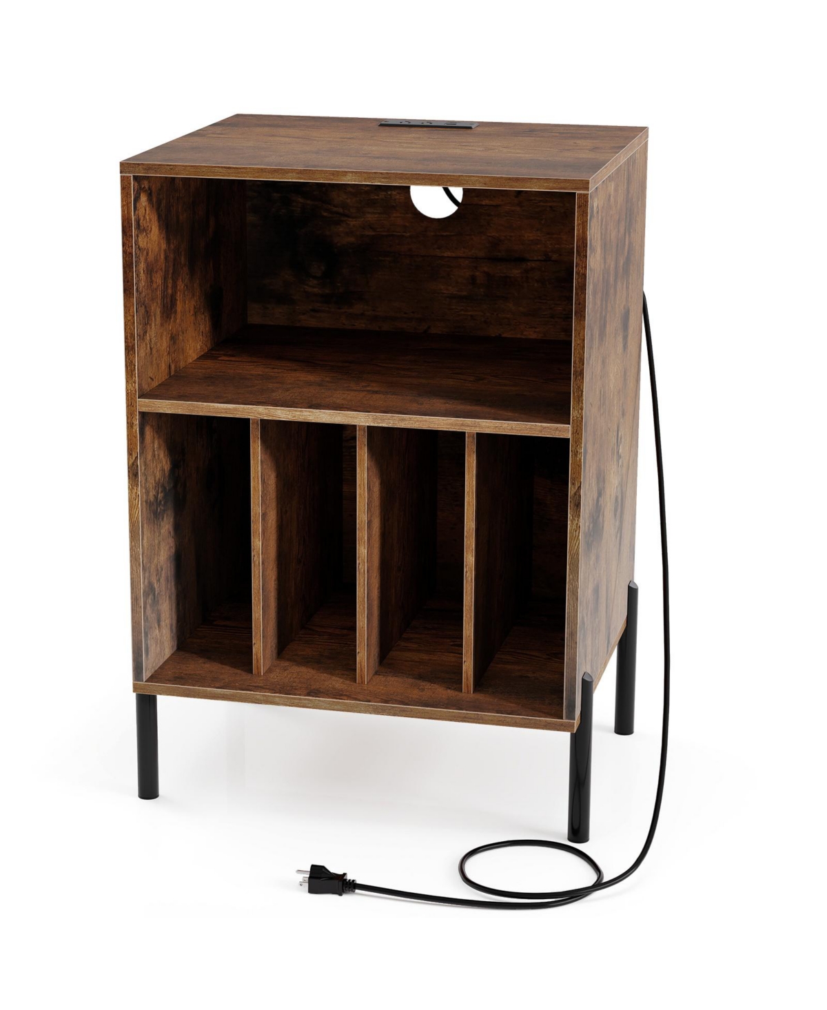 Click here for Sugift Record Player Stand with Storage Shelf and... prices