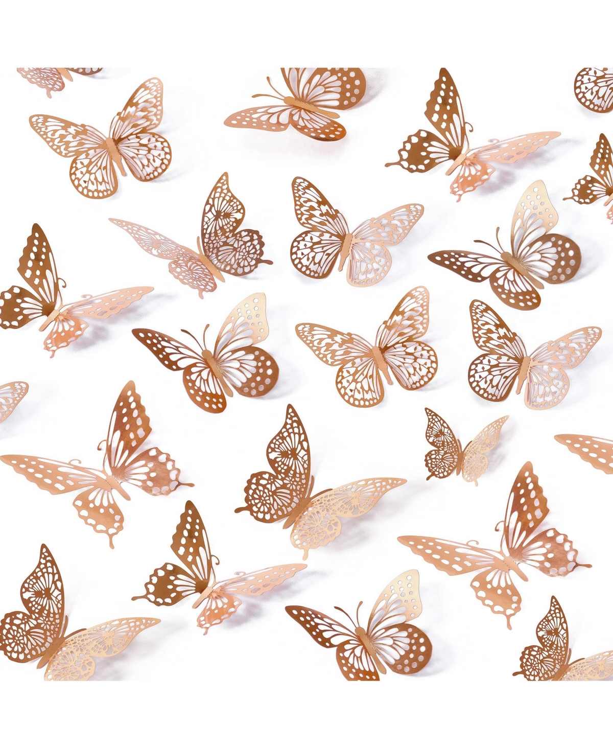 Click here for Gnuadz 48 Pcs 3D Butterfly Wall Decor Removable St... prices