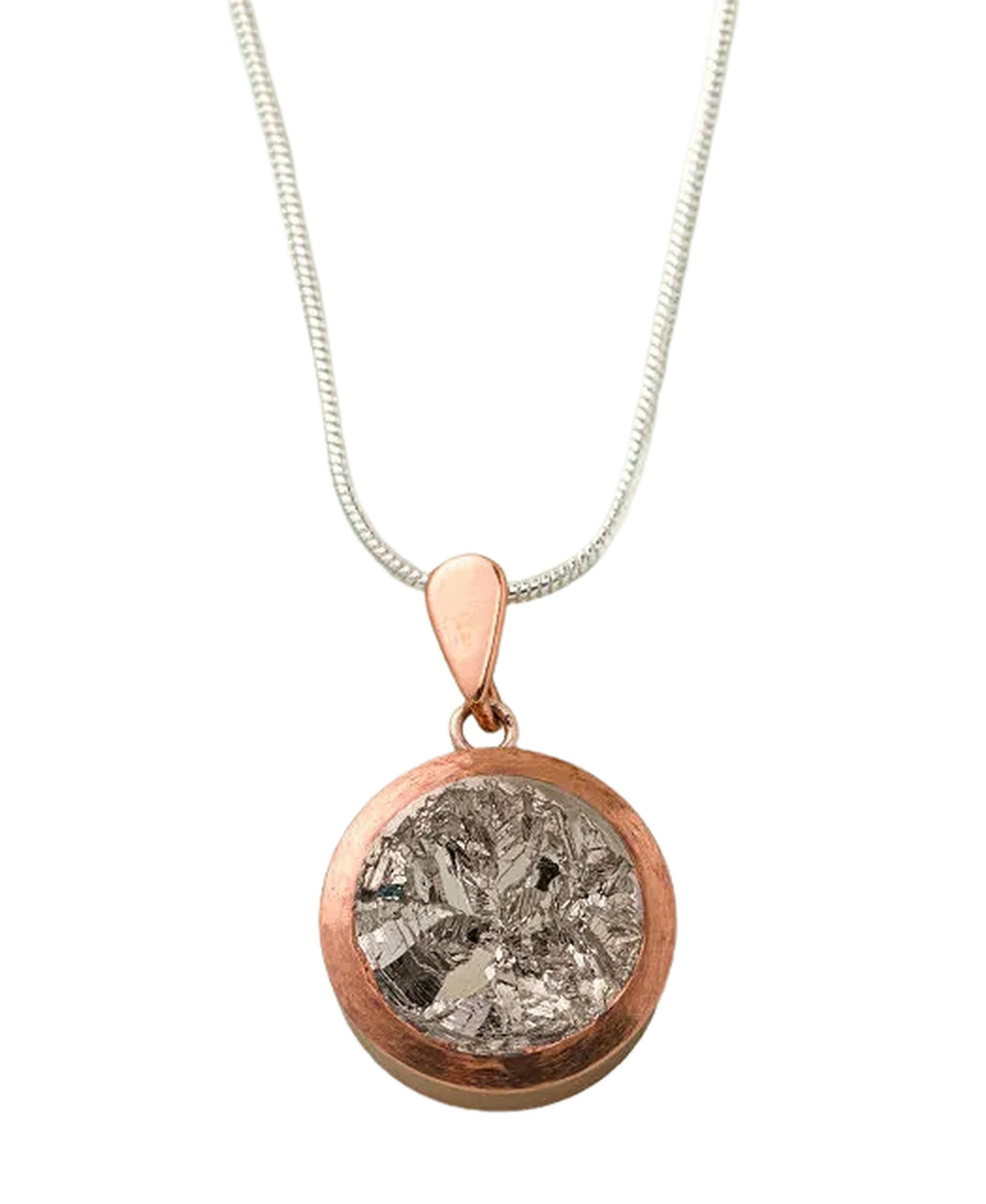 Click here for Uncommon Goods Bismuth Necklace Copper Plated Bras... prices