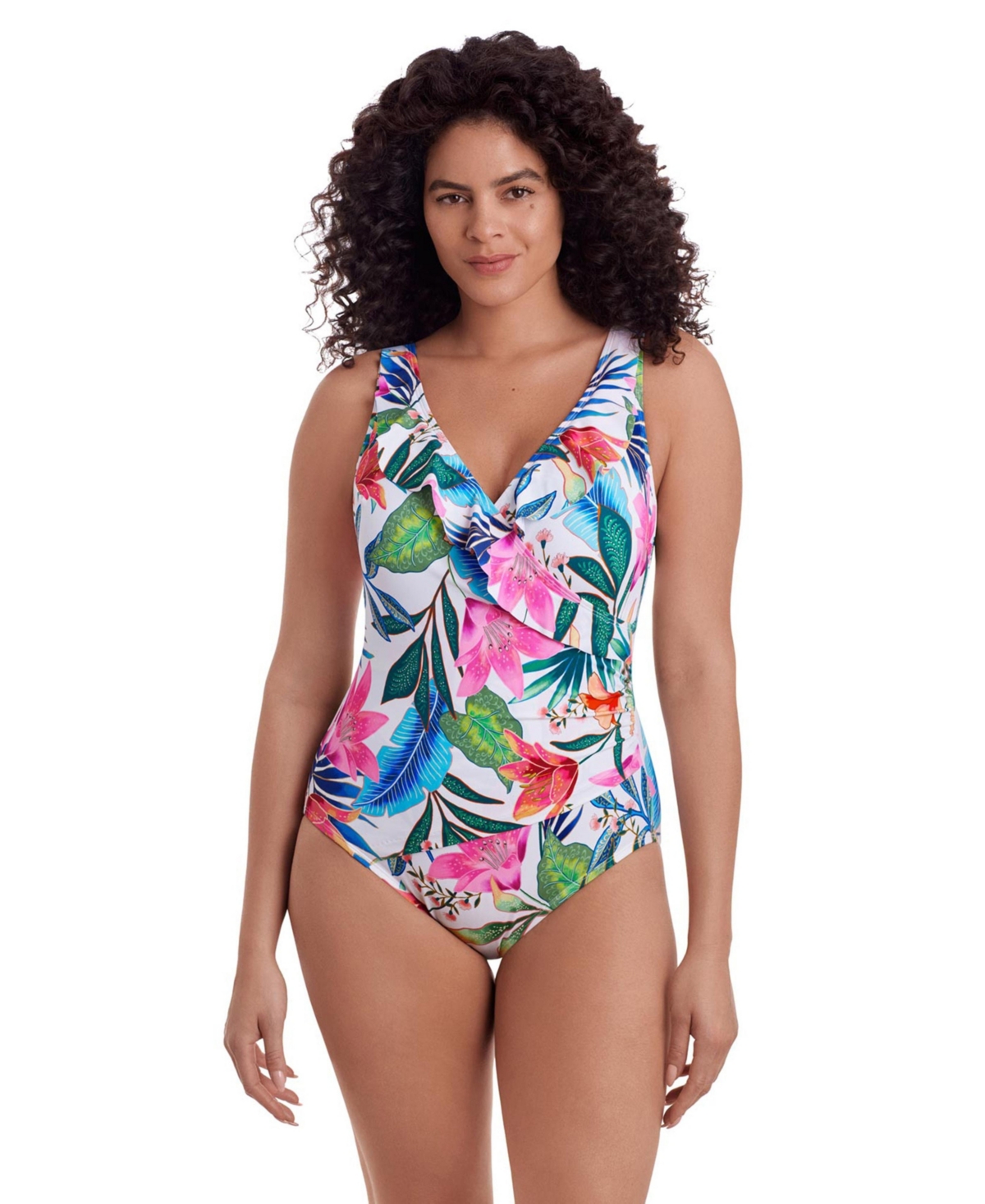 Click here for Longitude by Mimi Flamingo Womens Fine China Ruffl... prices