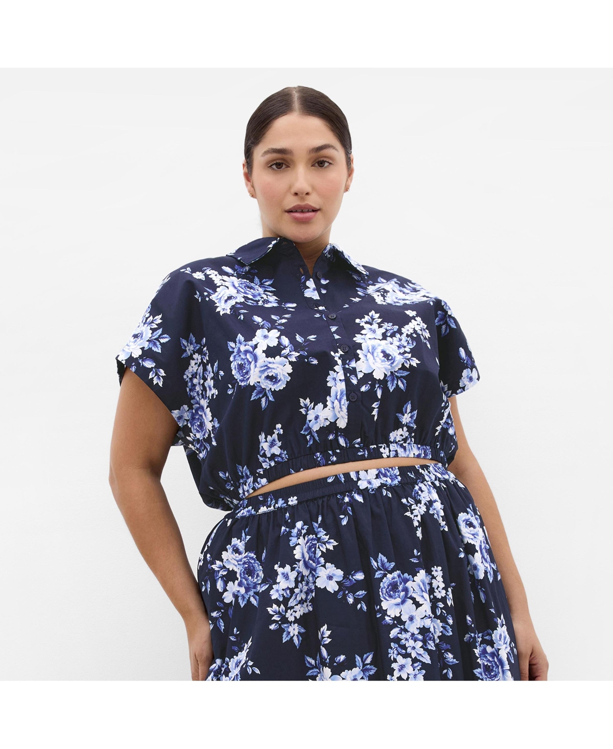 Click here for City Chic Womens Vacay Floral Print Shirt - Amalfi... prices