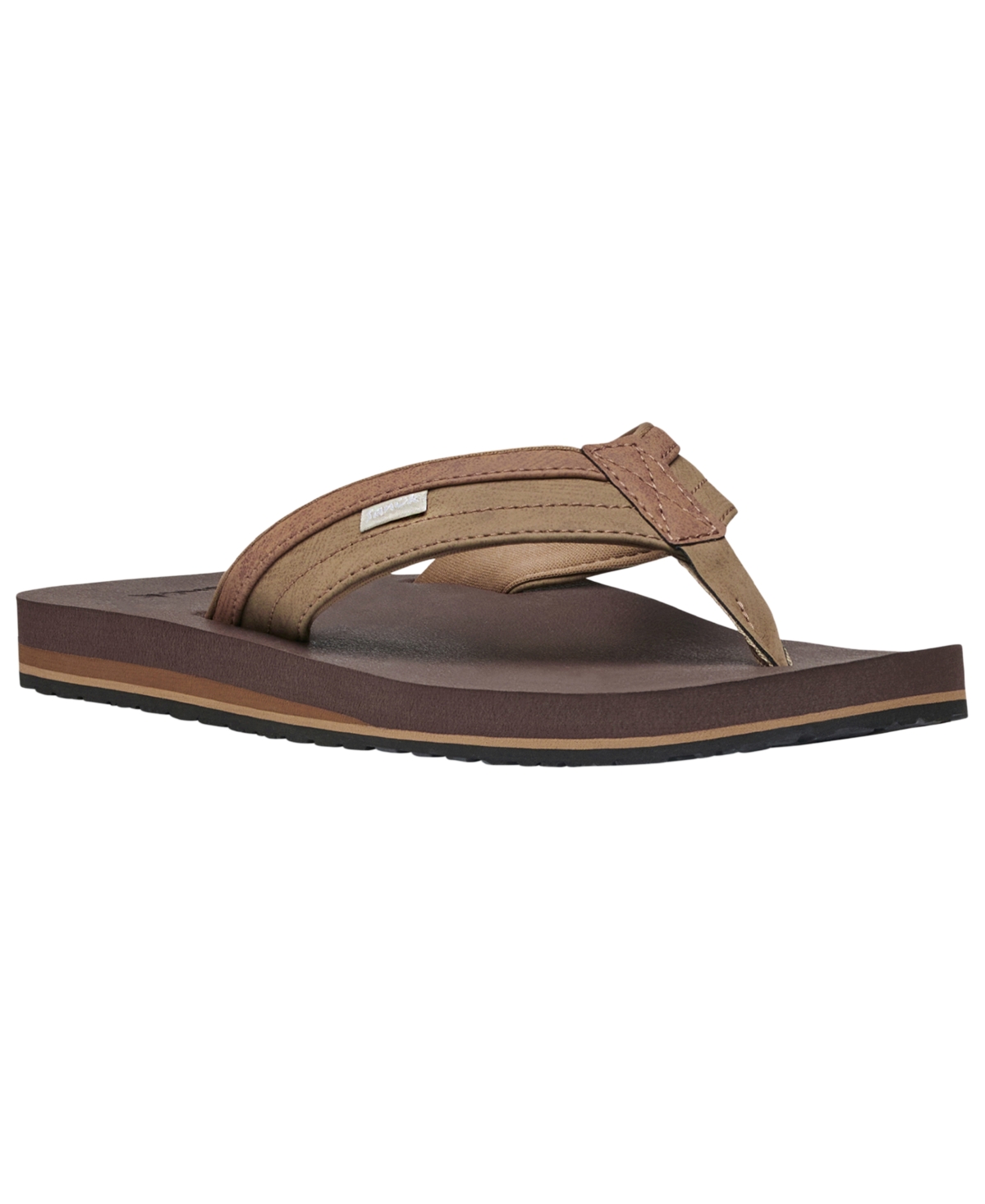 Click here for Sanuk Mens Ziggy Softest Slip-On Sandals - Tan prices