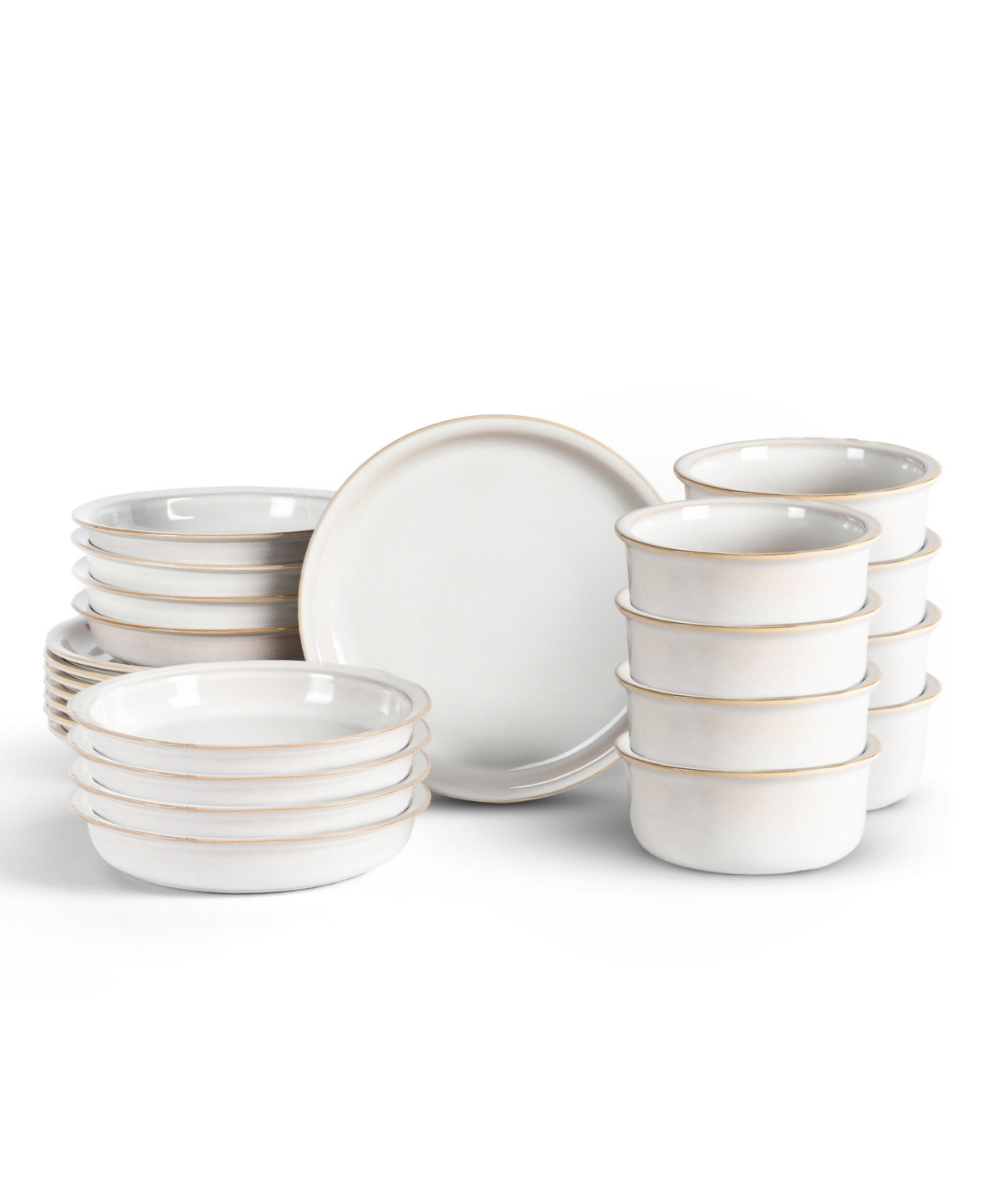 Click here for Stone Lain Slate 24-Pc. Dinnerware Set  Service Fo... prices