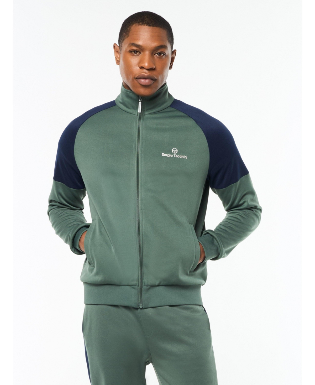 Click here for Sergio Tacchini Mens Spacco Track Jacket - Duck gr... prices