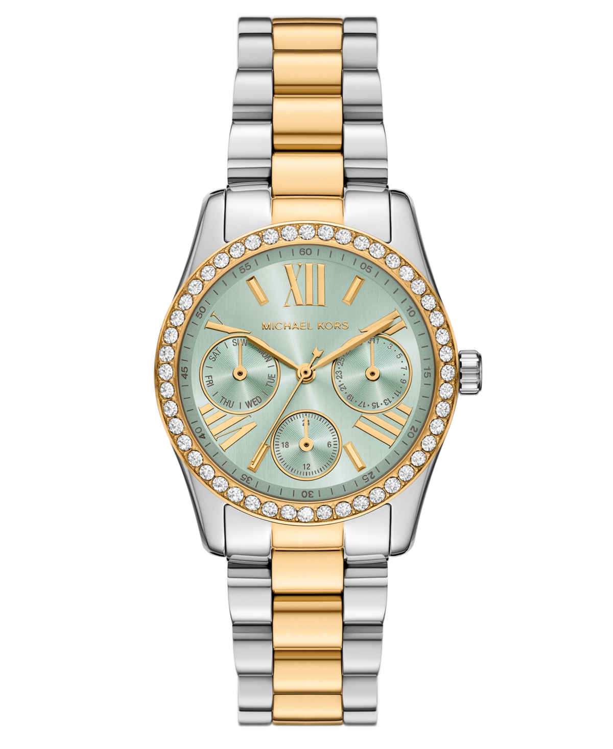 Click here for Michael Kors Womens Lexington Quartz Multifunction... prices