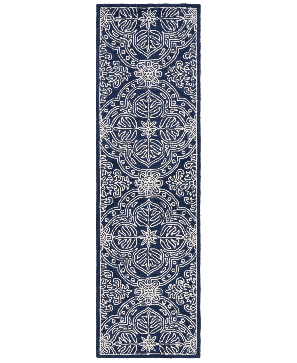 Click here for Lauren Ralph Lauren Etienne LRL6603N Navy and Ivor... prices