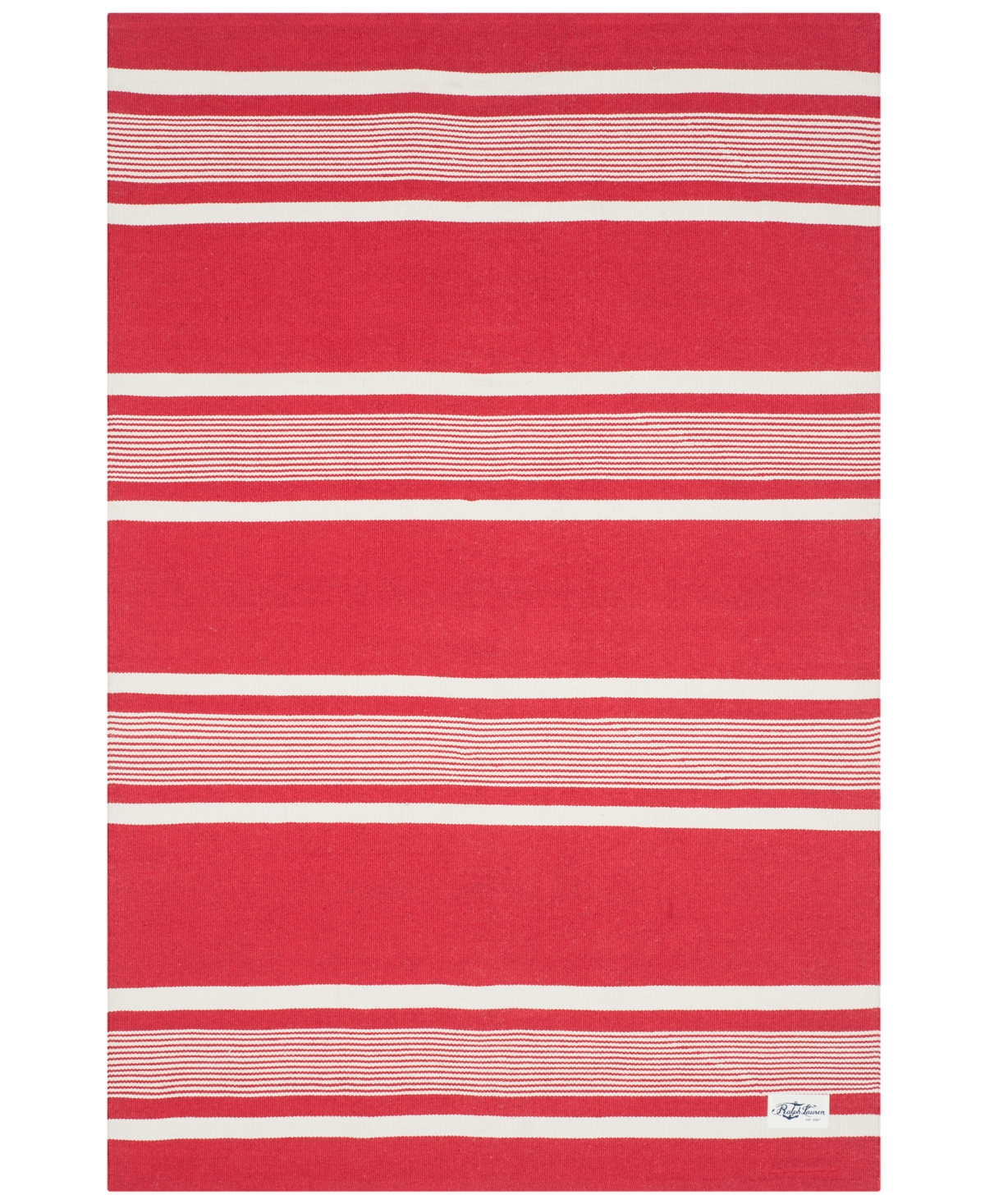 Click here for Lauren Ralph Lauren Hanover Stripe LRL2461D Red 4... prices