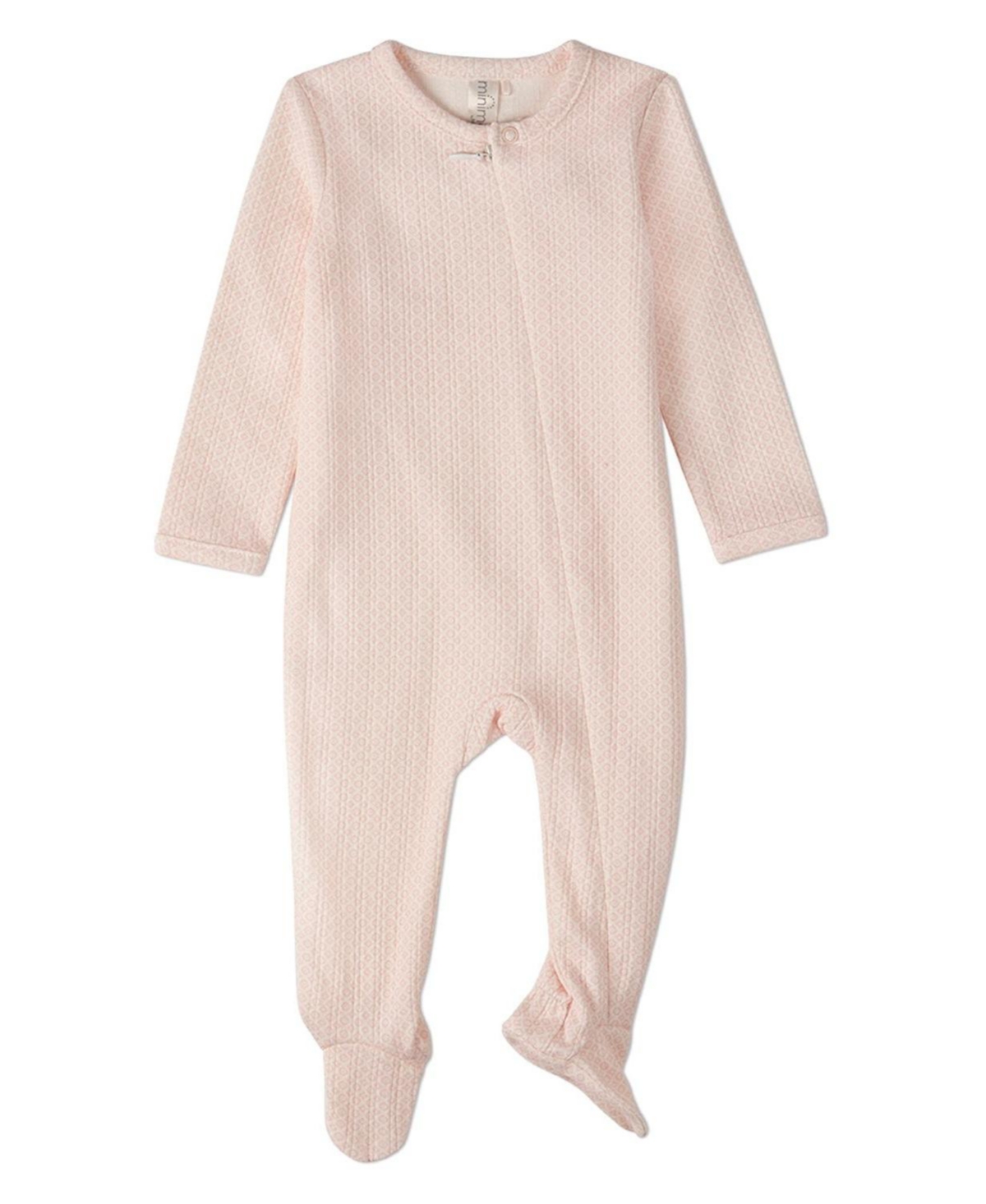 Click here for MeMoi Baby Girls Cotton Knit Zippered Footie with... prices