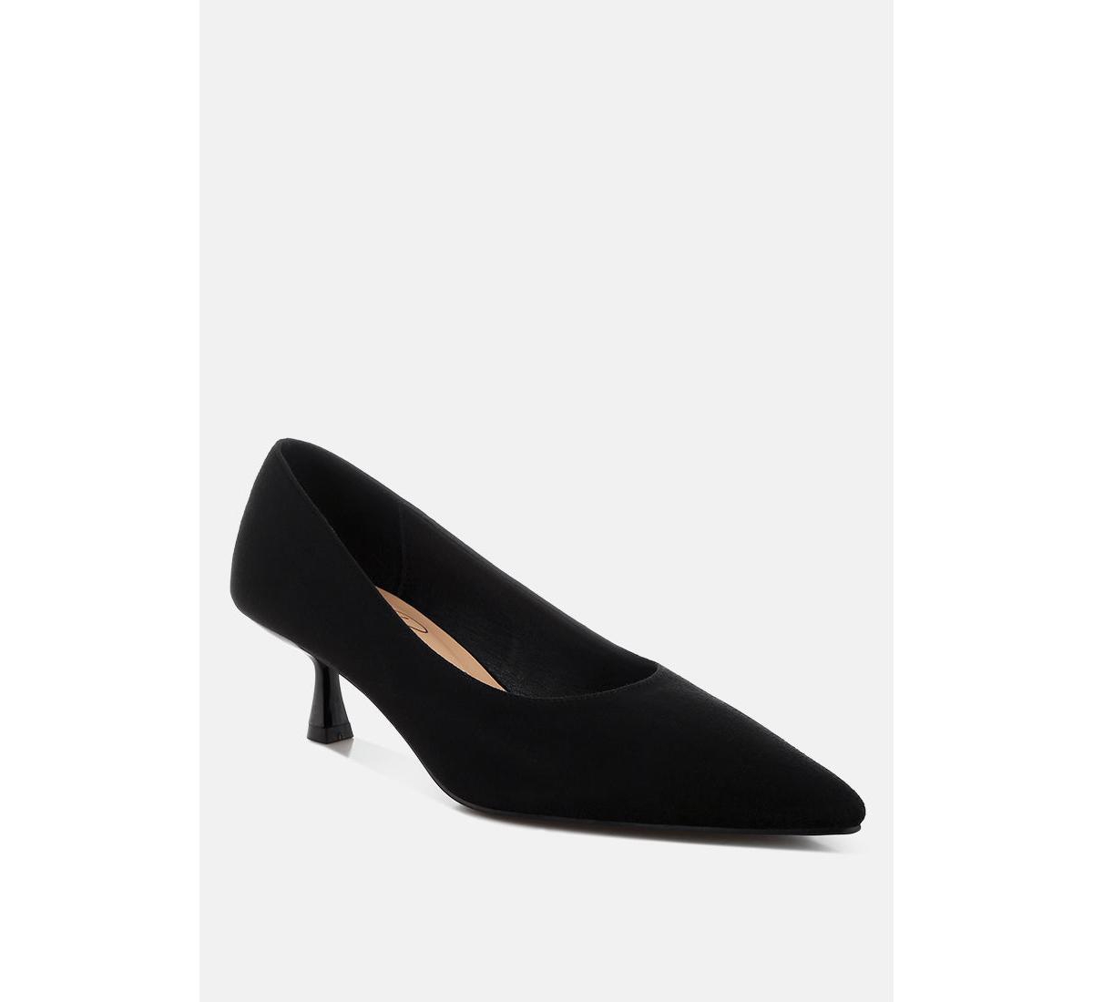 Click here for London Rag Womens Nivara Pointy Toe Kitten Heels -... prices