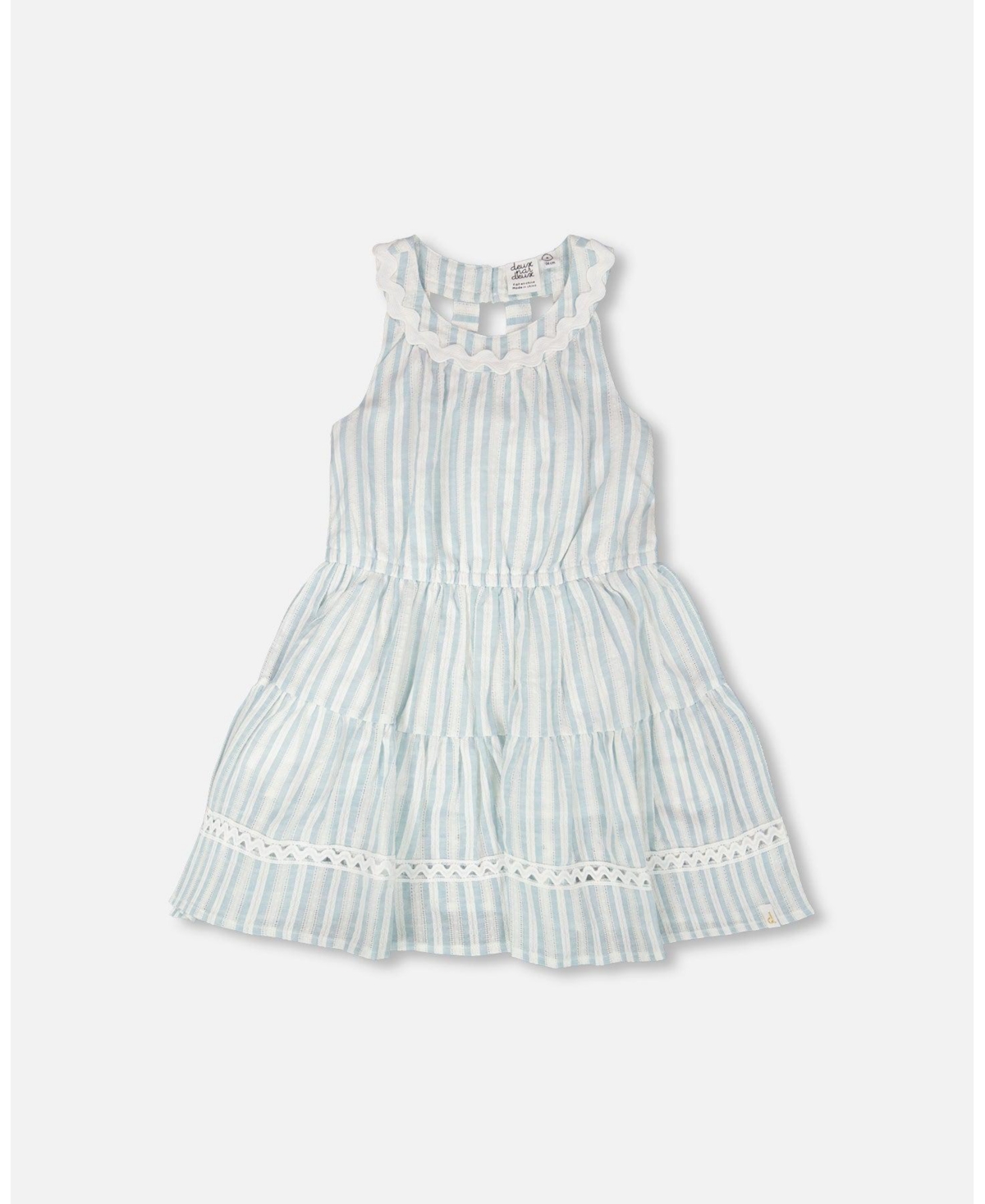 Click here for Deux par Deux Little Girls Multi-Tiered Dress Stri... prices