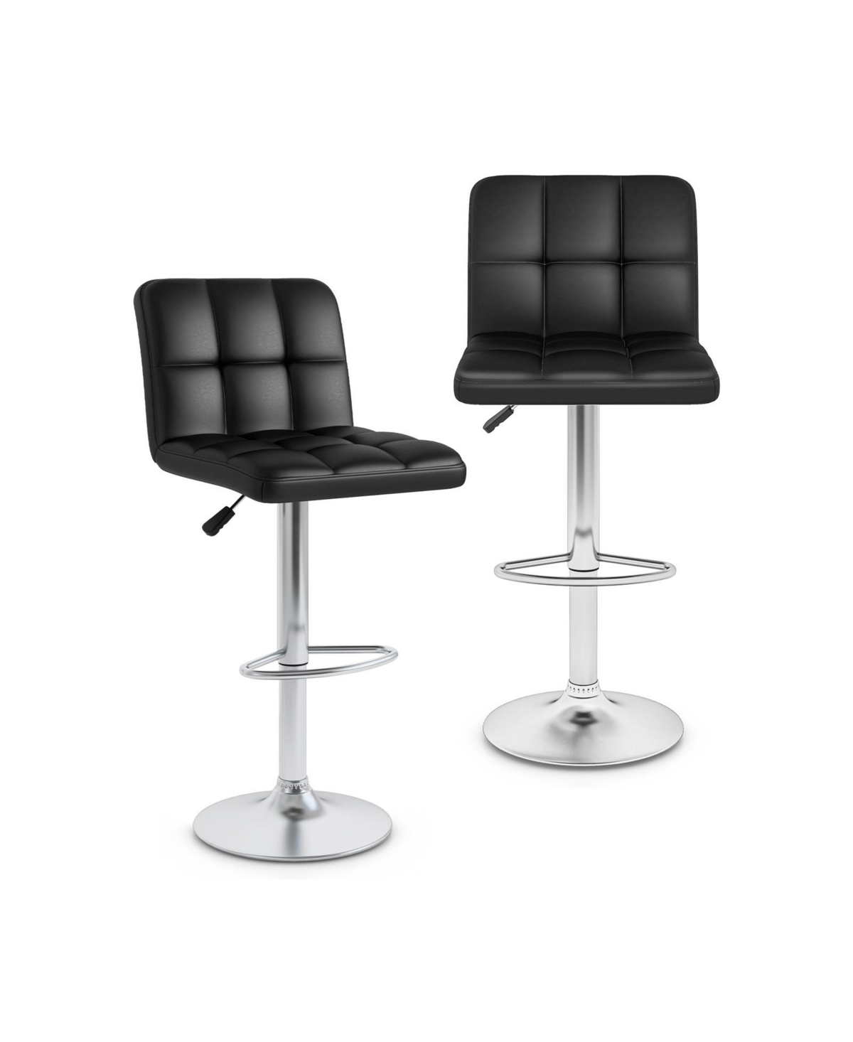 Click here for Gouun Adjustable Height Swivel Bar Stool Set of 2... prices