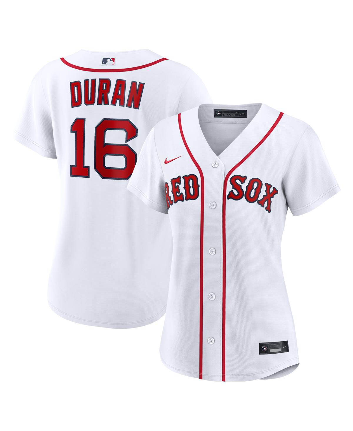 Click here for Nike Womens Jarren Duran White Boston Red Sox Home... prices