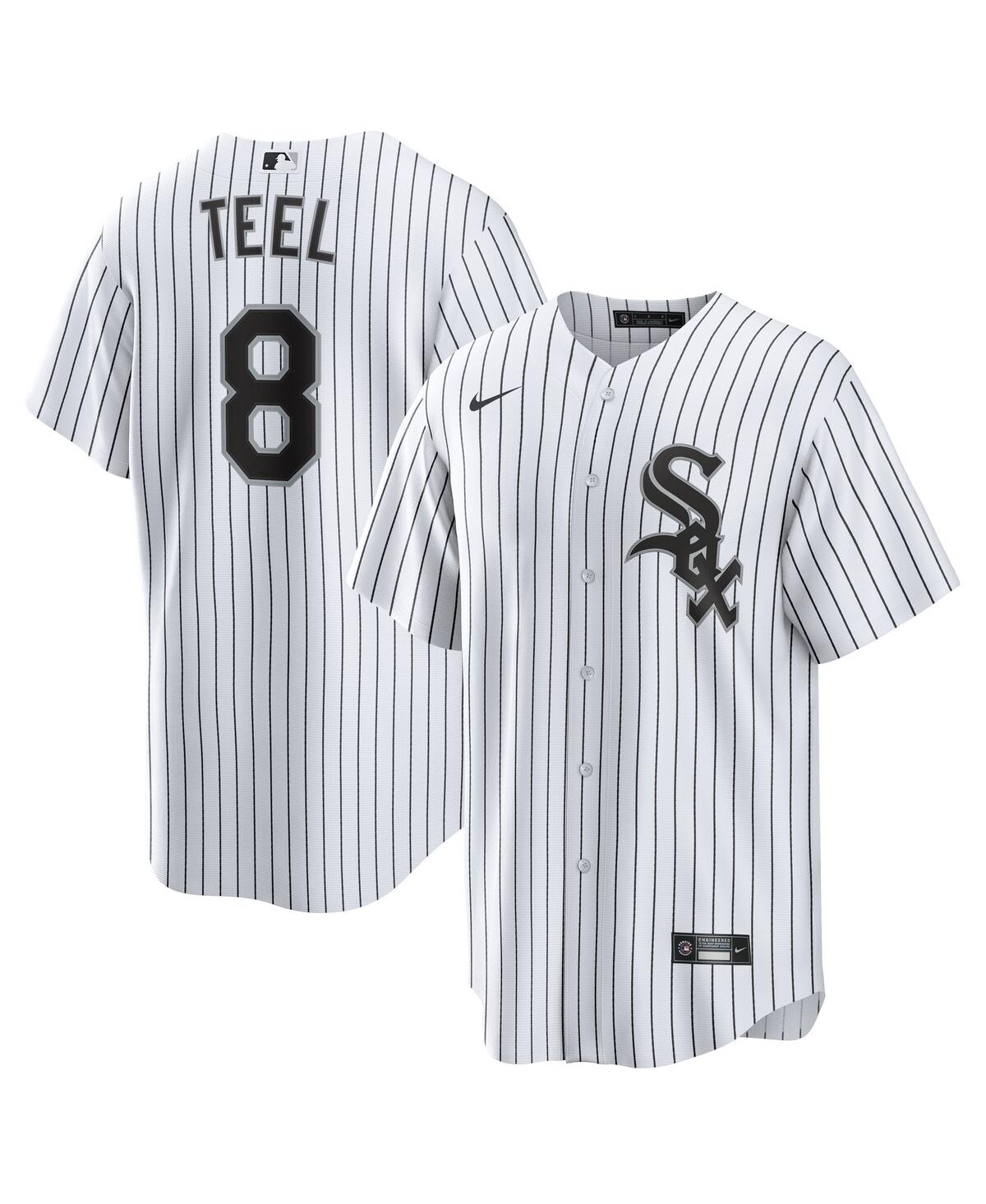 Click here for Nike Mens Kyle Teel White Chicago White Sox Home R... prices