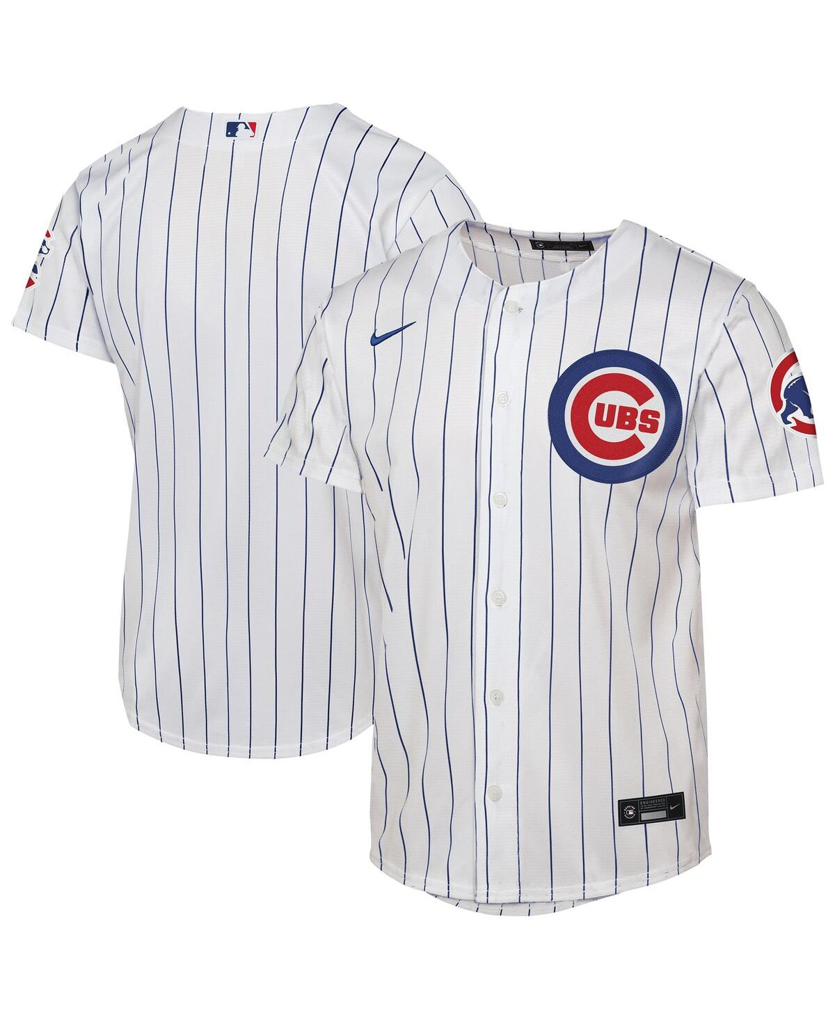 Click here for Nike Big Boys and Girls White Chicago Cubs Home St... prices