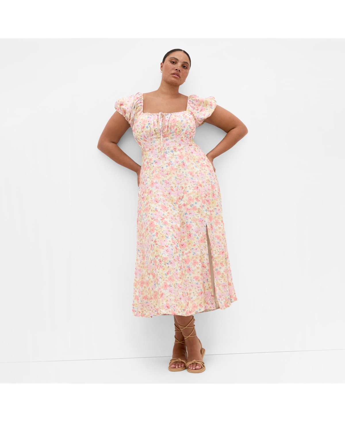 Click here for City Chic Womens Amalie Print Maxi Dress - Vintage... prices