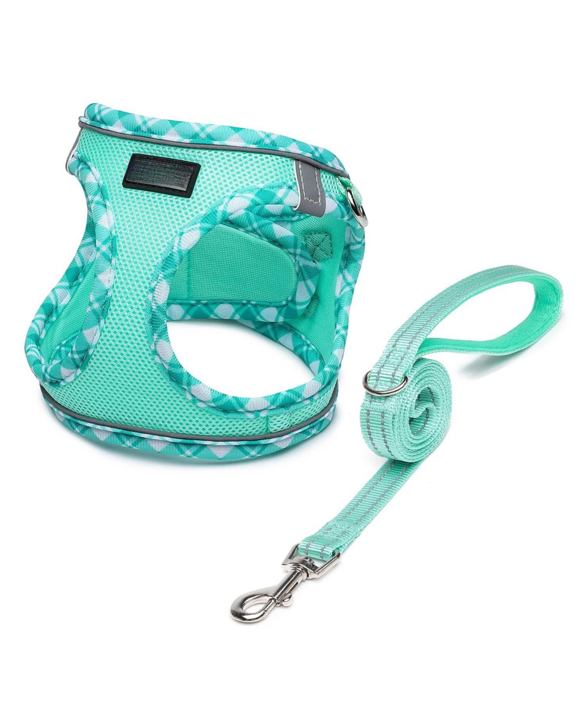 Click here for Aronkl Soft Mesh No-Choke Step-In Dog Cat Harness... prices