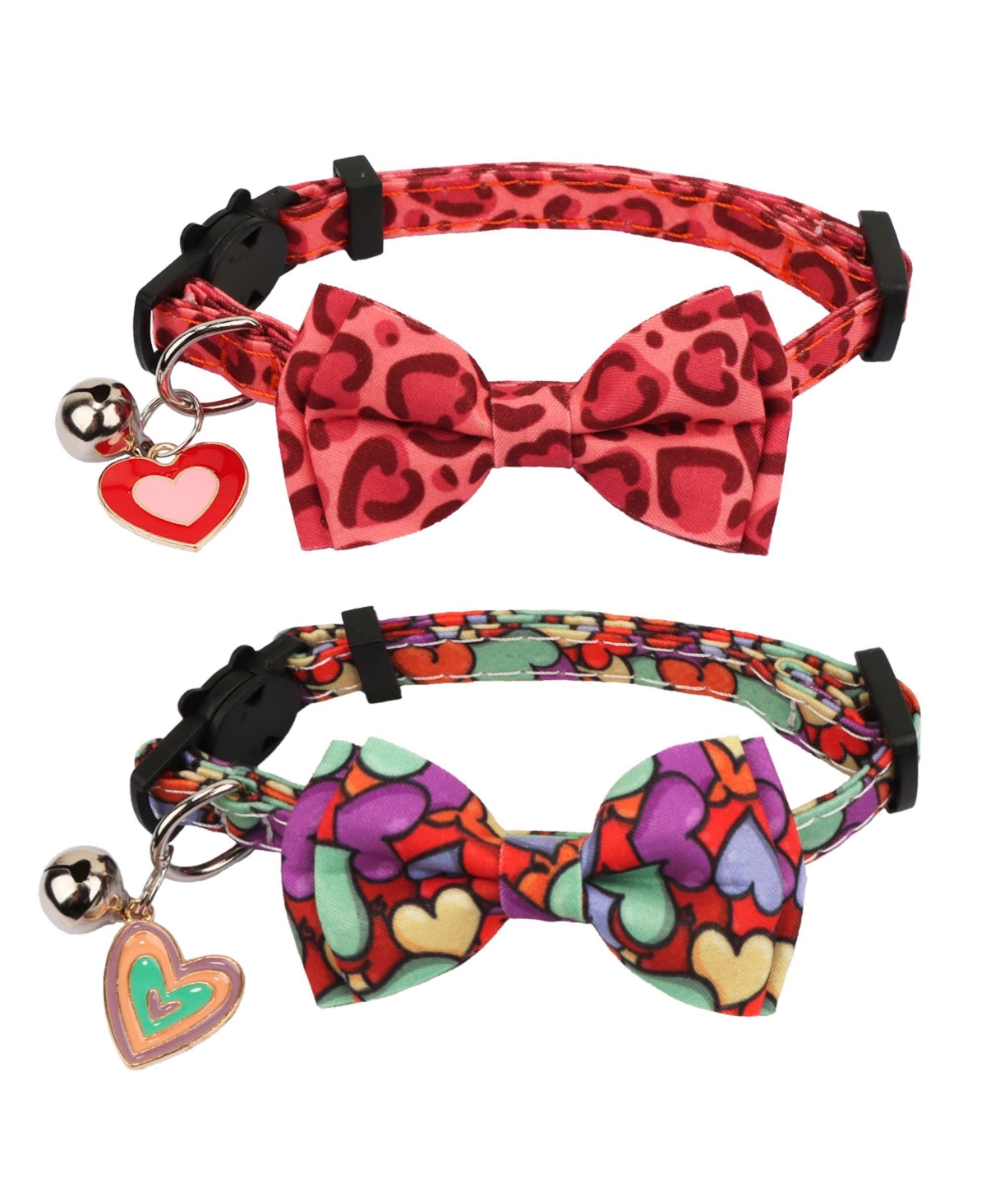 Click here for Aronkl Floral Cat Collar with Removable Bowtie Ban... prices