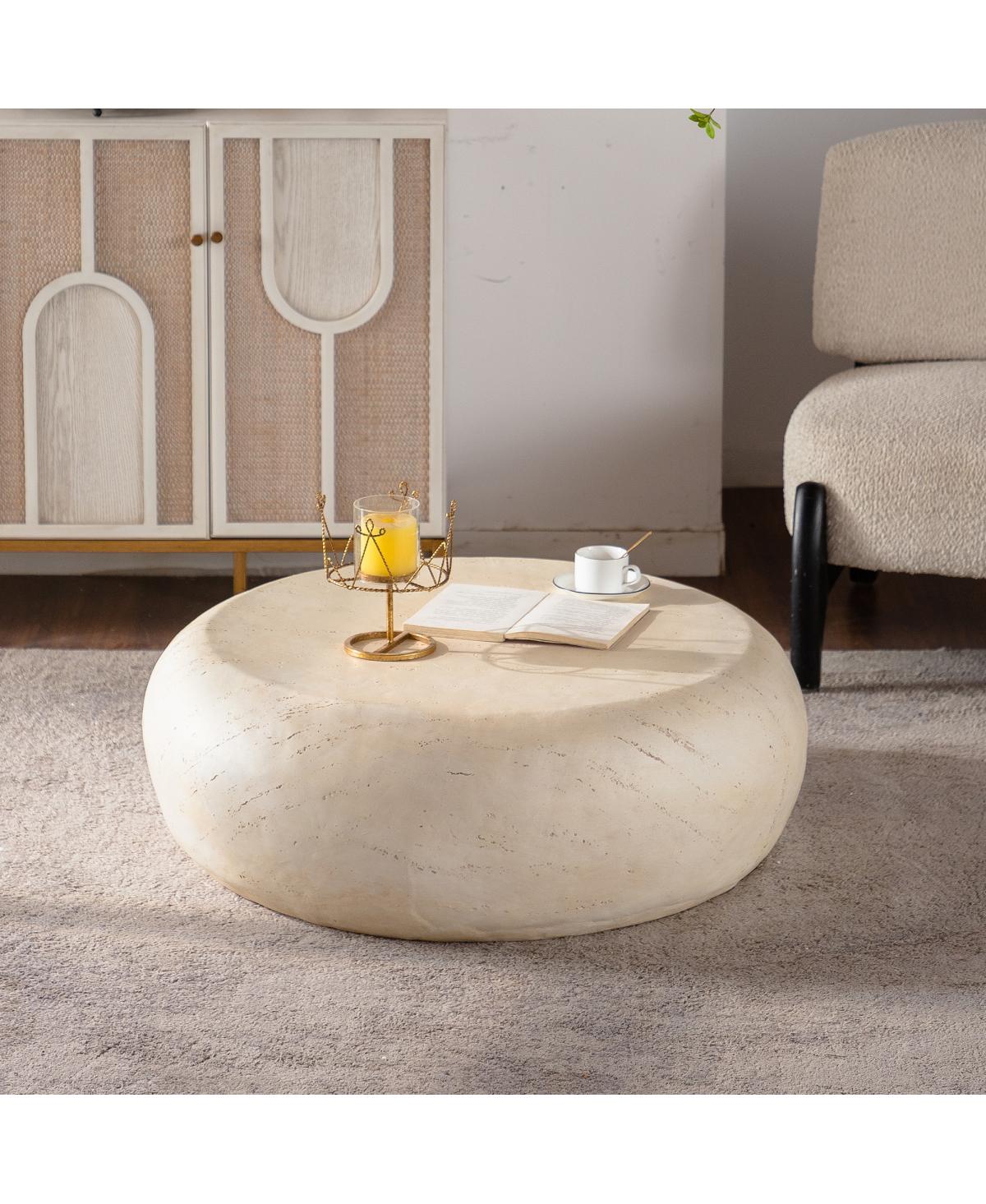 Click here for Streamdale Furniture Mid-Century Round Faux Stone... prices