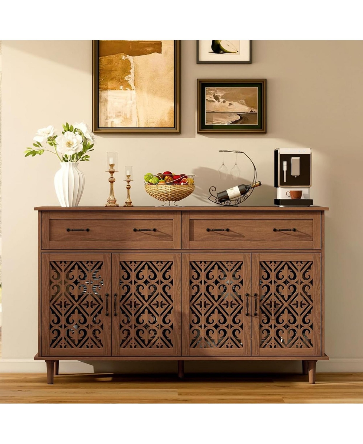 Click here for Rainsken Vintage Sideboard Buffet Cabinet  Entrywa... prices