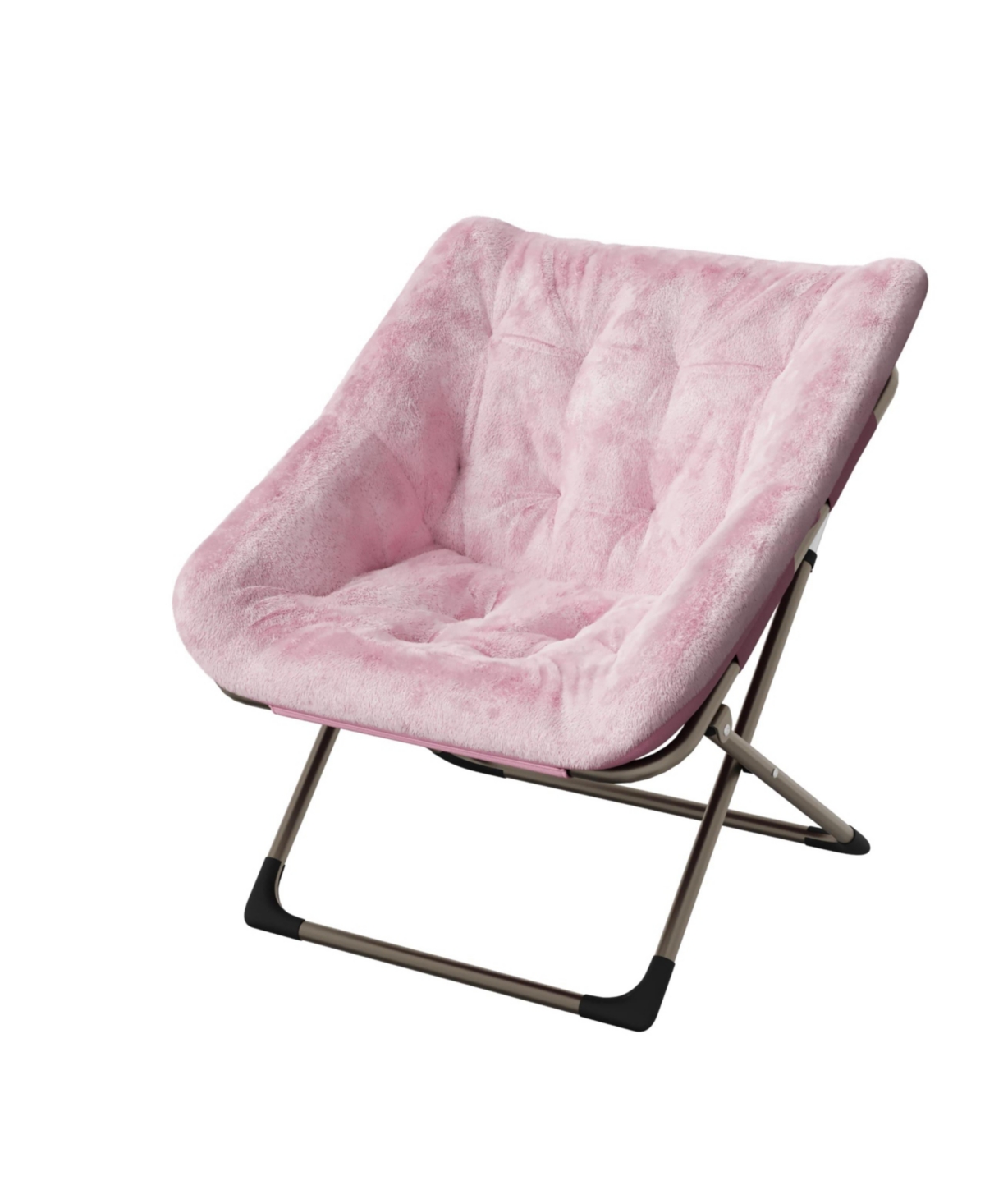 Click here for gaomon Rabbit Fur Saucer Chair - Foldable Comfy Lo... prices