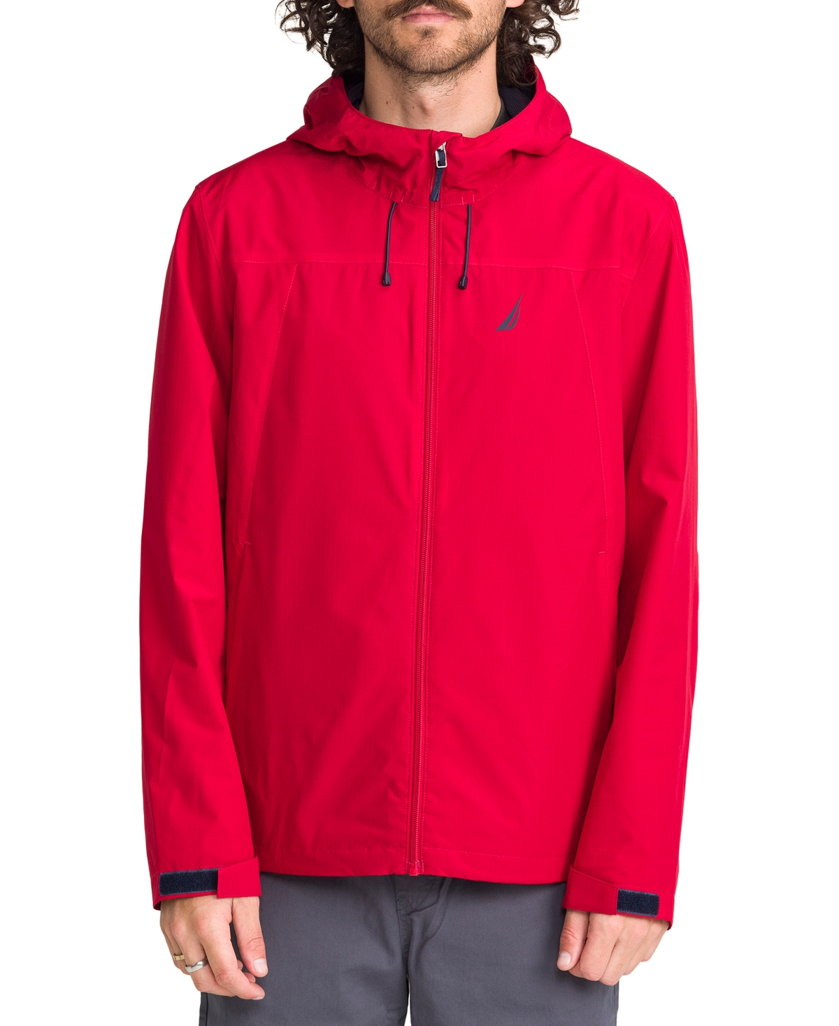 Click here for Nautica Mens Lightweight Hooded Windslicker Jacket... prices