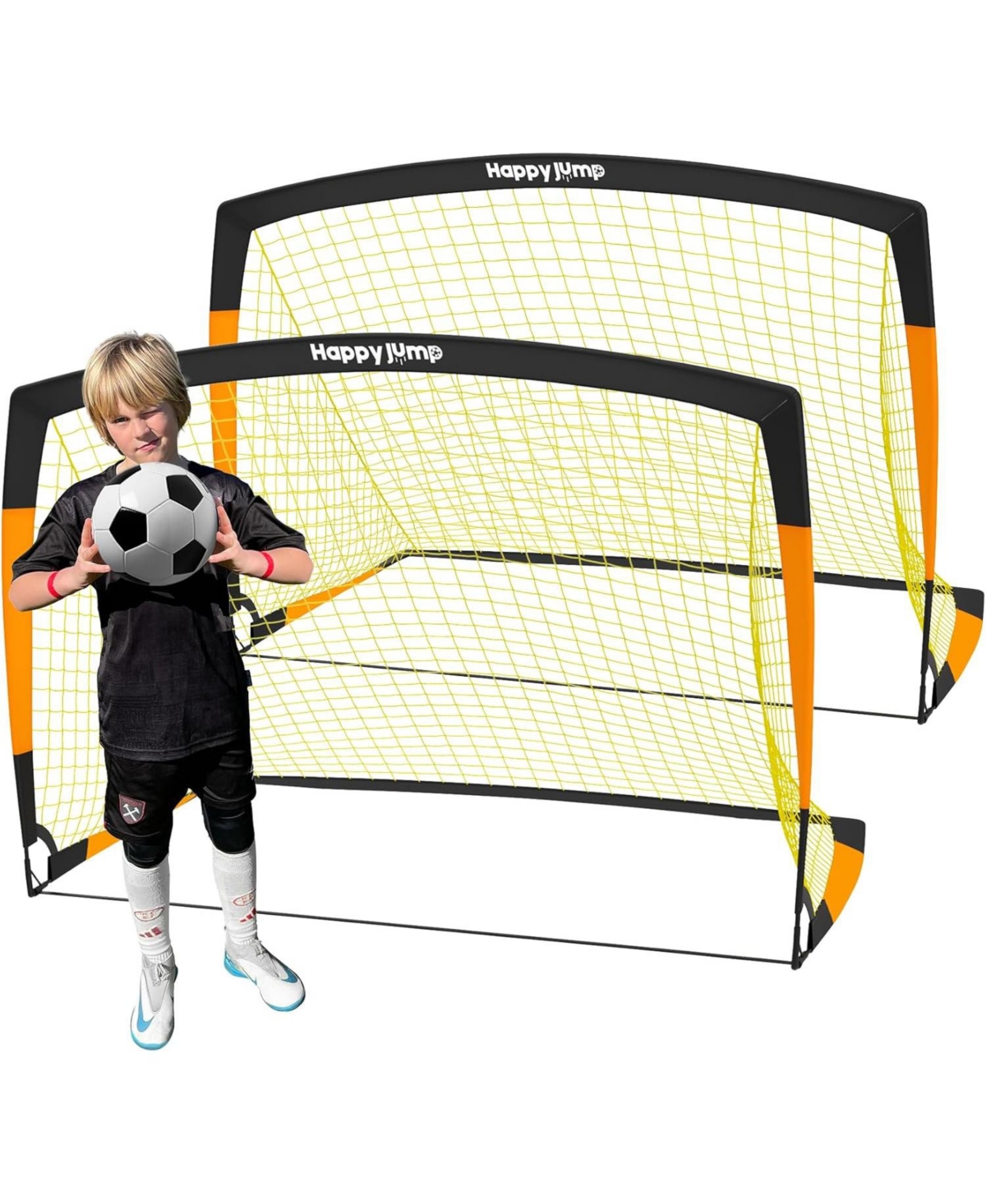 Click here for Happy Jump Soccer Goal 7x5  6.6 x3.3  5x3.6  4x3... prices