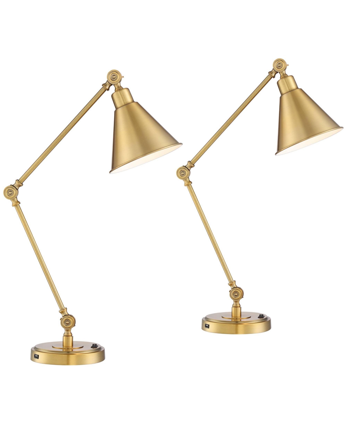 Click here for 360 Lighting Wray Modern Adjustable Desk Lamps wit... prices