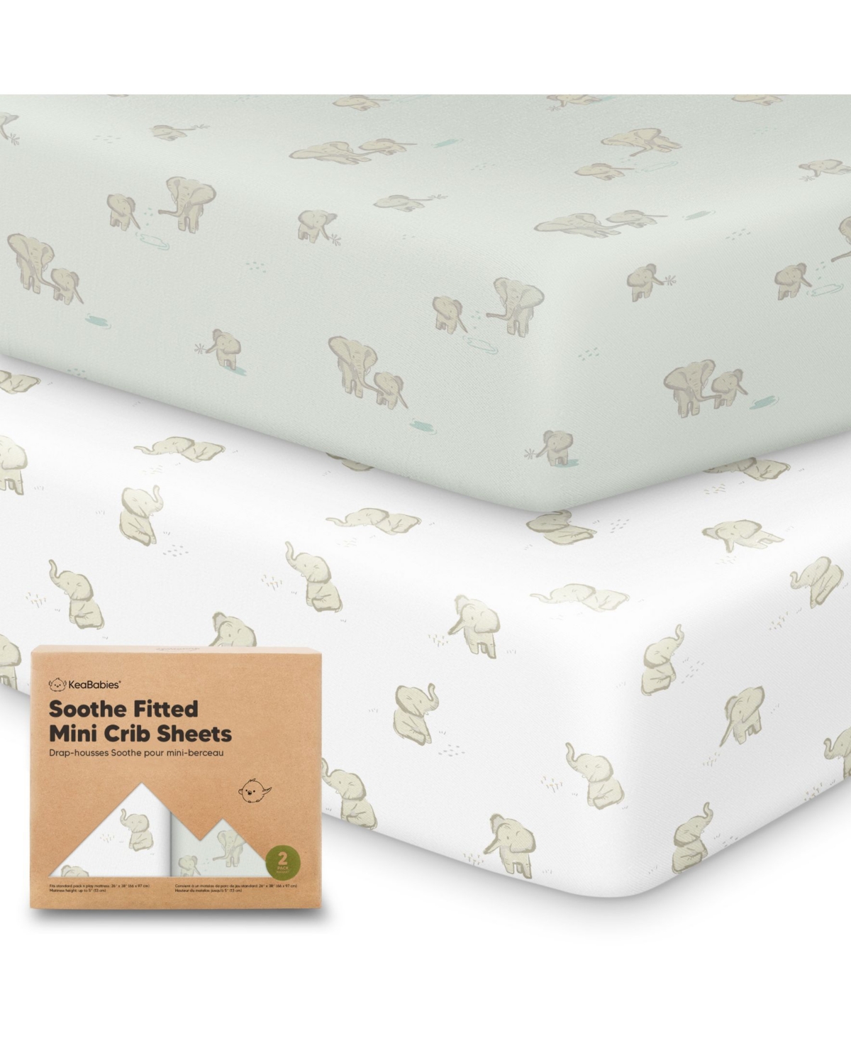 Click here for KeaBabies Mini Crib Sheets for Baby Girls  Boys  2... prices