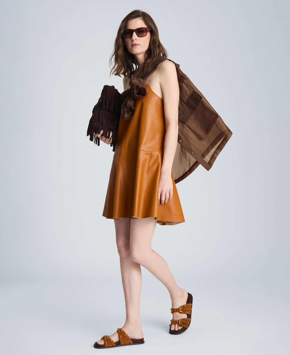 Click here for Kenneth Cole Womens Spaghetti Strap Mini Dress - N... prices