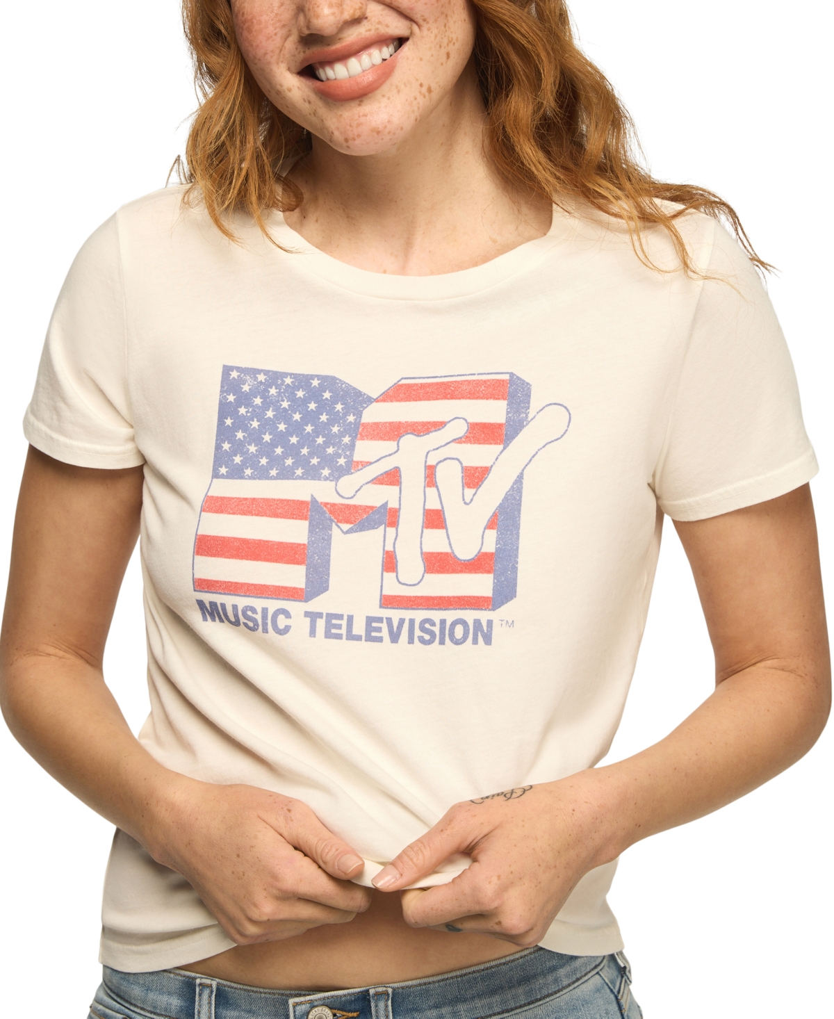 Click here for Lucky Brand Womens Mtv Americana Crewneck Graphic... prices