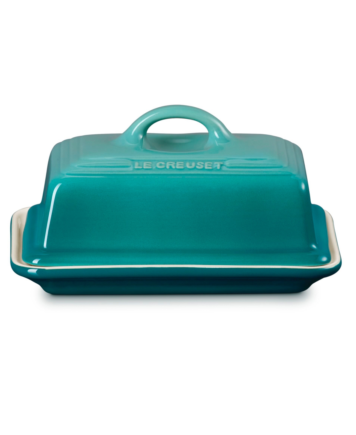 Click here for Le Creuset Stoneware 4 oz. Butter Dish - Riviera prices