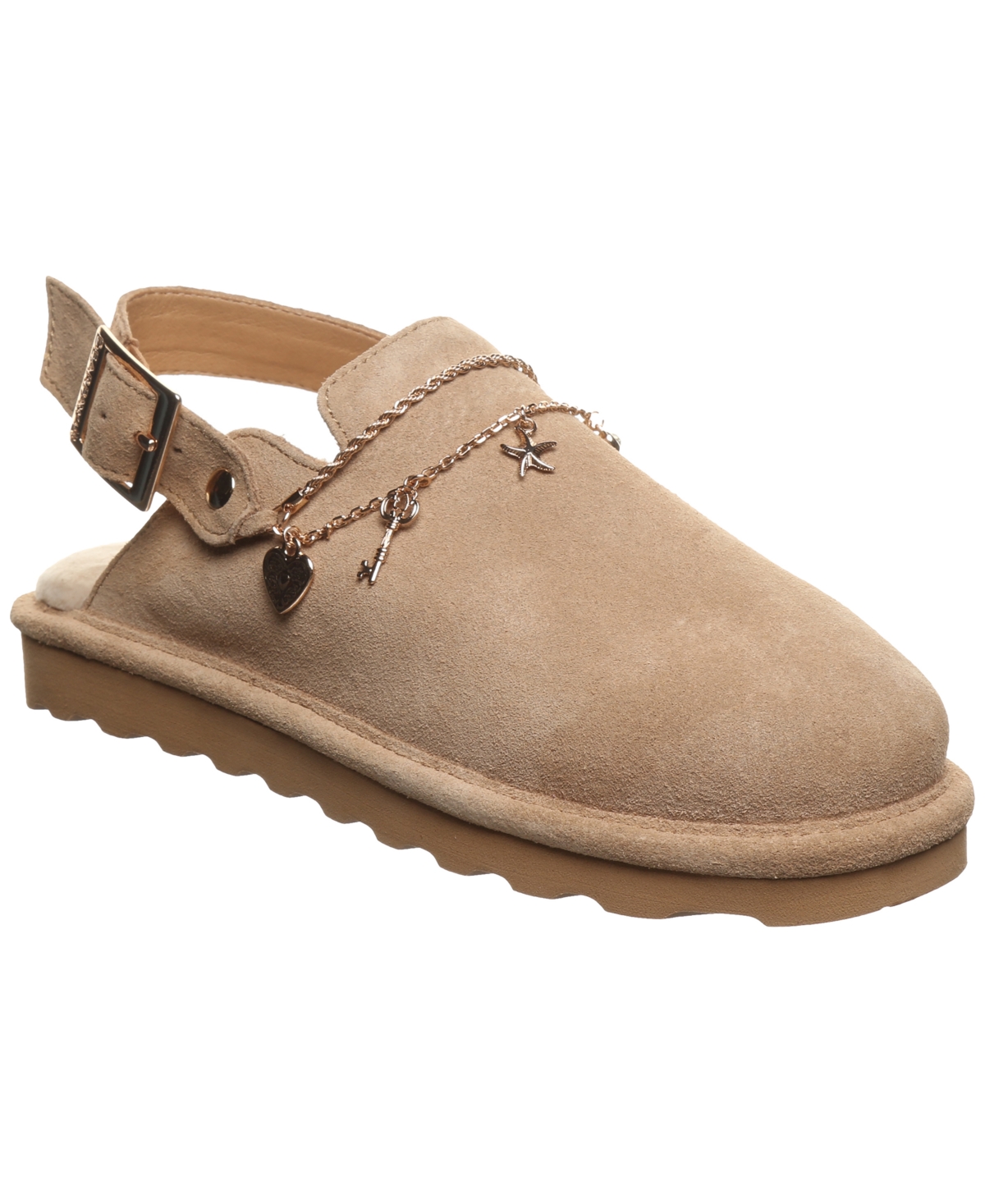 Click here for Bearpaw Womens Lexi Round Toe Clogs - Toffee prices
