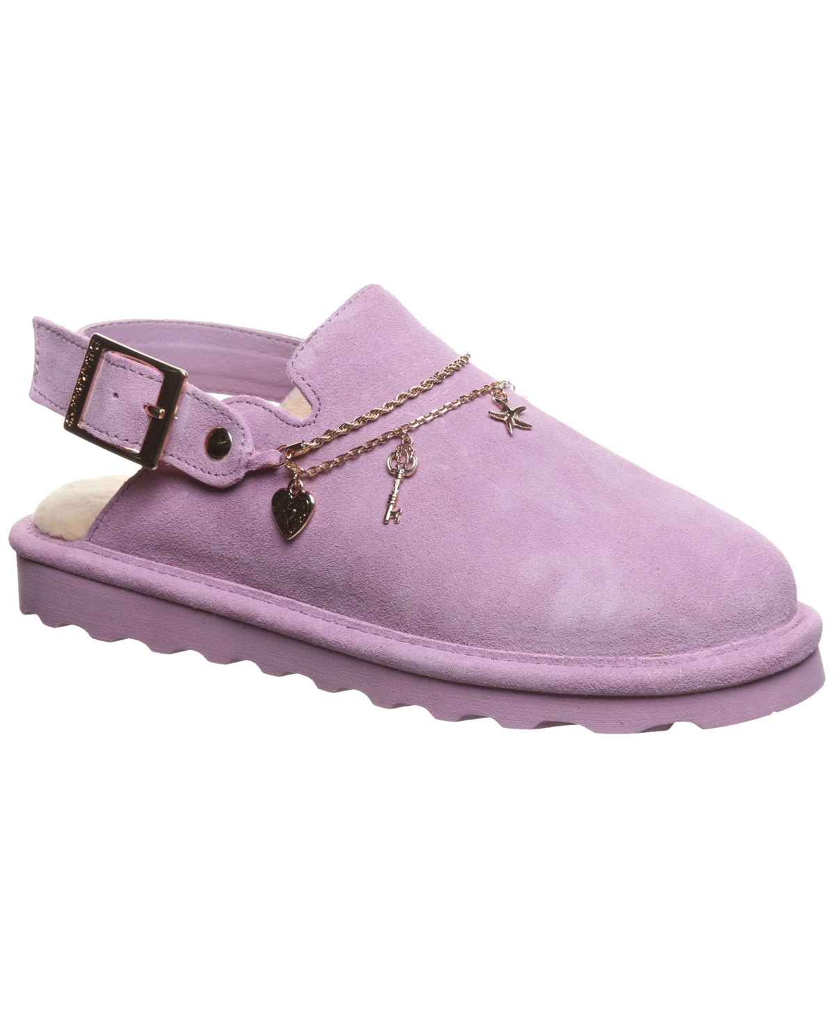 Click here for Bearpaw Womens Lexi Round Toe Clogs - Lavender Mis... prices