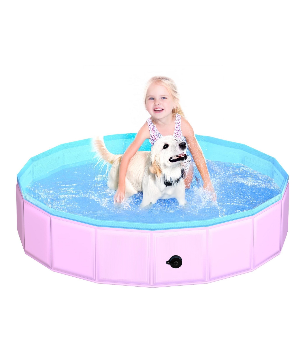 Click here for Aronkl Foldable Dog Pool Collapsible Hard Plastic... prices