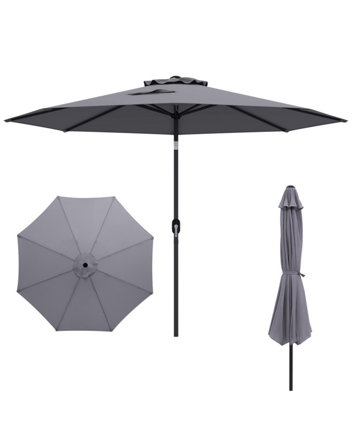 Click here for Clihome 10 Feet Outdoor Patio Umbrella with Tilt A... prices