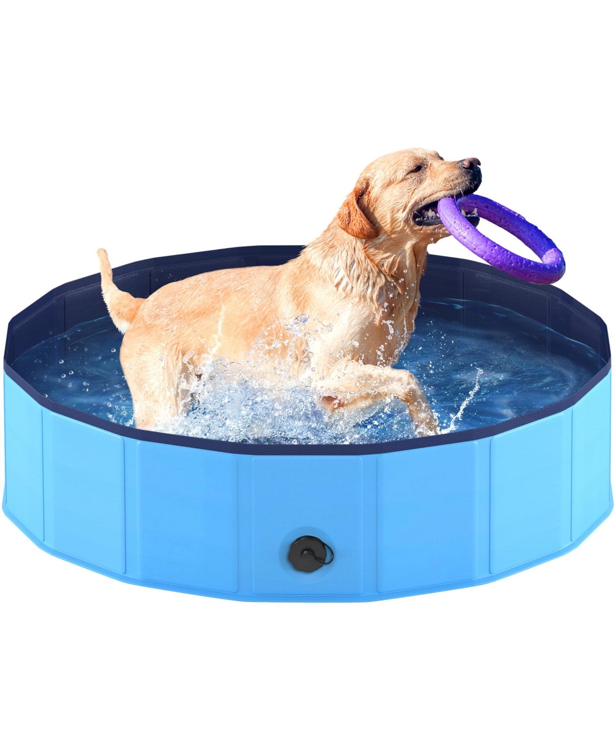 Click here for Aronkl Foldable Dog Pool Collapsible Hard Plastic... prices