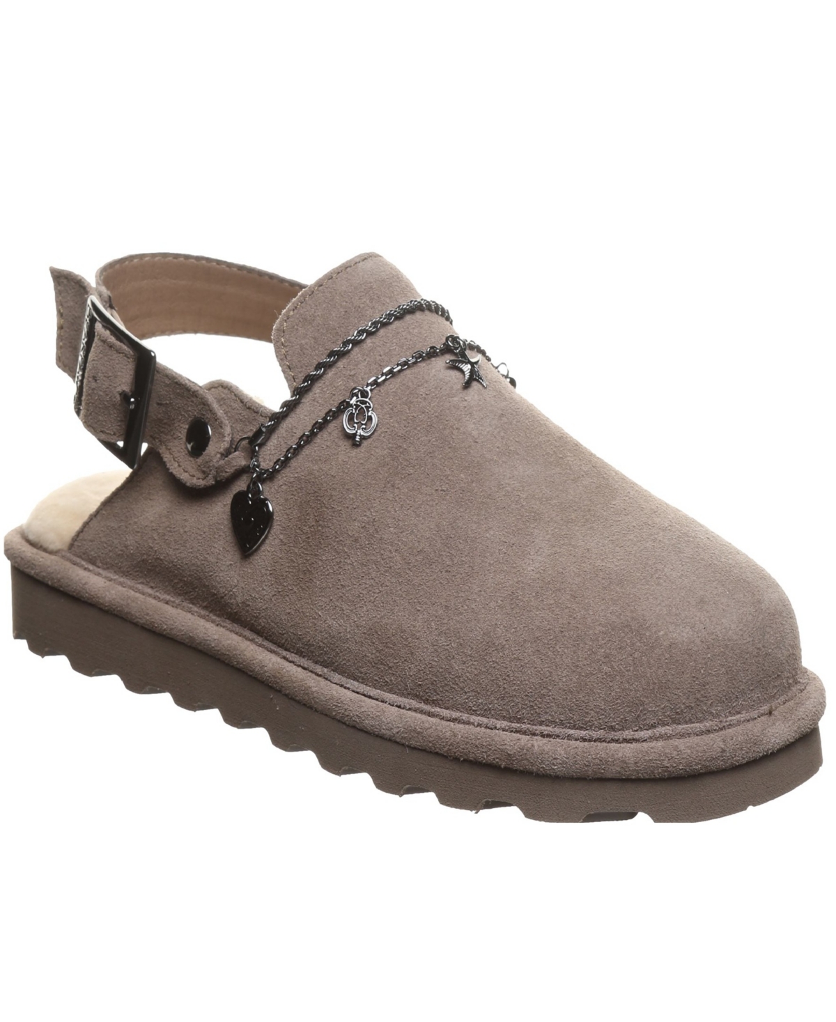 Click here for Bearpaw Womens Lexi Round Toe Clogs - Morel prices