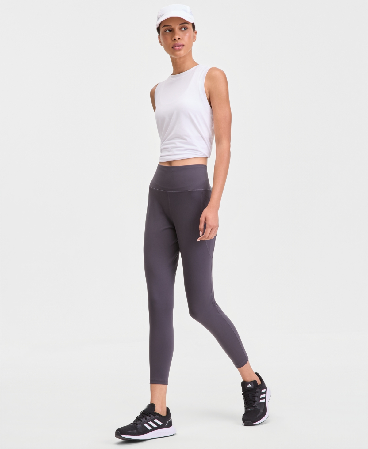 Click here for Id Ideology Womens Solid 7/8 Compression Leggings... prices