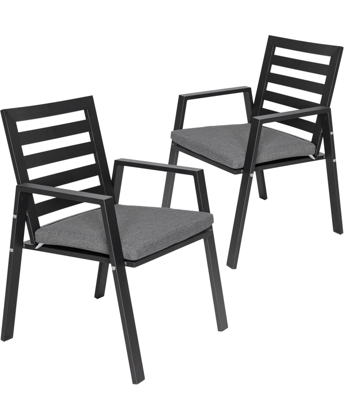 Click here for LeisureMod Chelsea Outdoor Dining Armchair Set of... prices