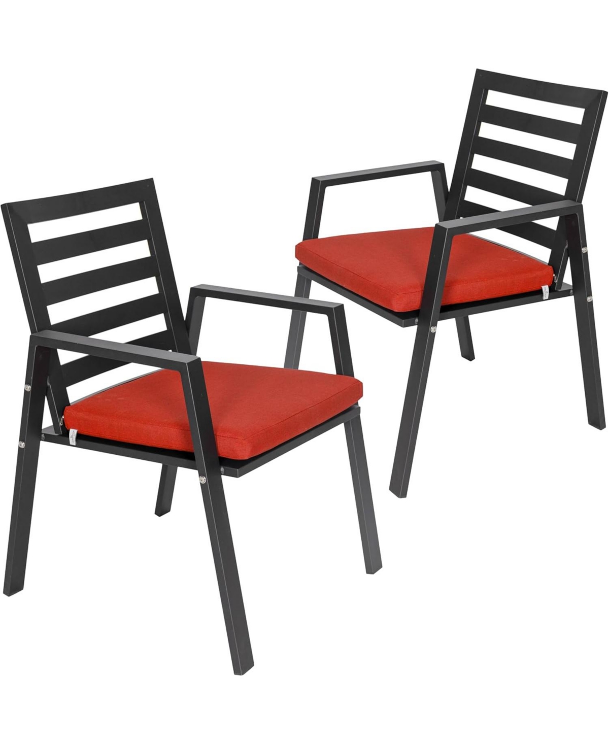 Click here for LeisureMod Chelsea Outdoor Dining Armchair Set of... prices