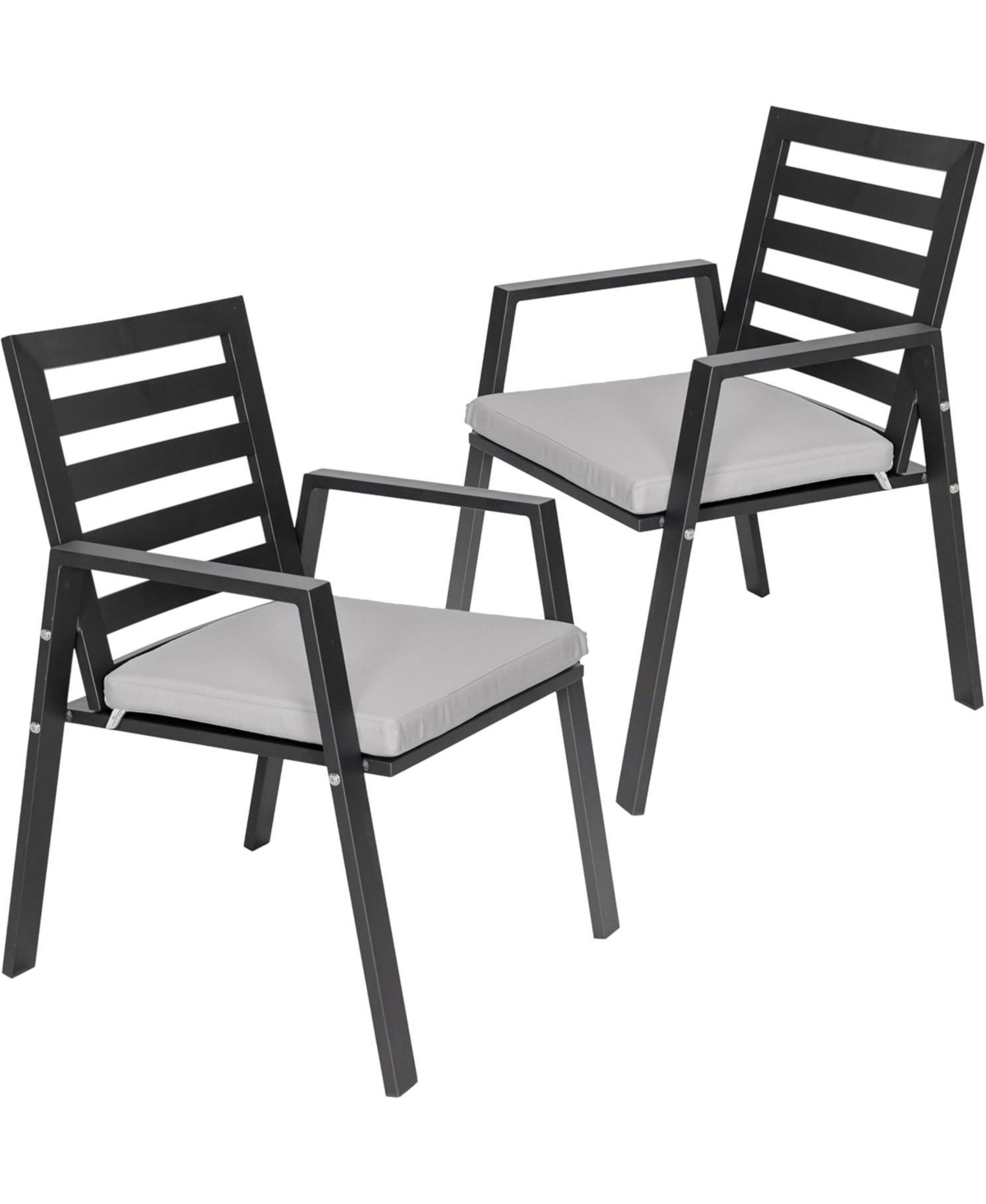 Click here for LeisureMod Chelsea Outdoor Dining Armchair Set of... prices