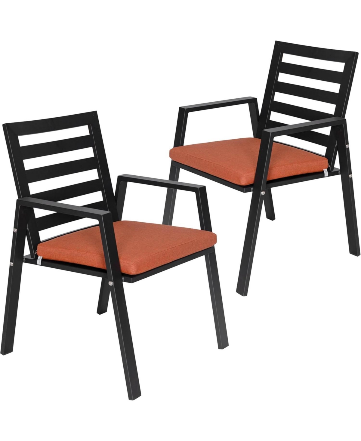 Click here for LeisureMod Chelsea Outdoor Dining Armchair Set of... prices
