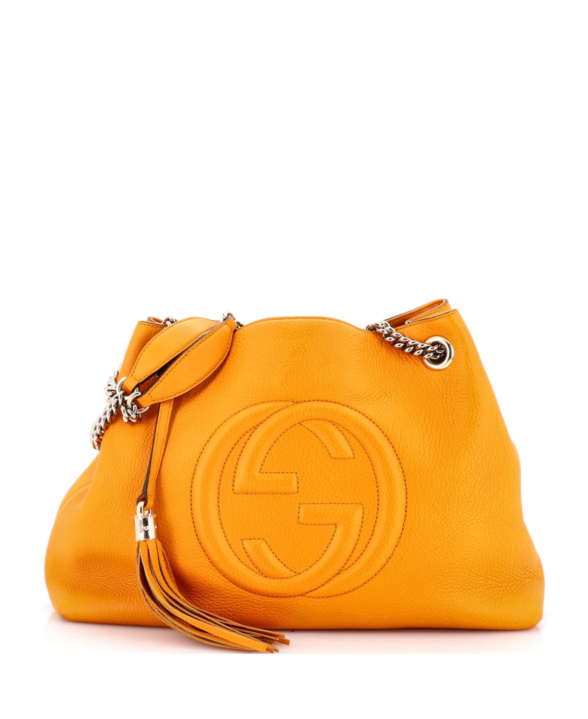 Click here for Pre-Owned Gucci Medium Soho Chain Strap Shoulder B... prices