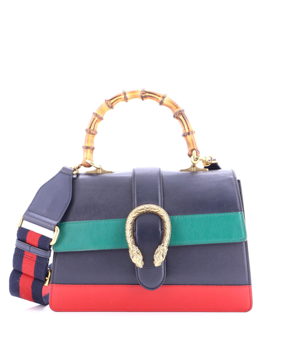Click here for Pre-Owned Gucci Medium Dionysus Bamboo Top Handle... prices