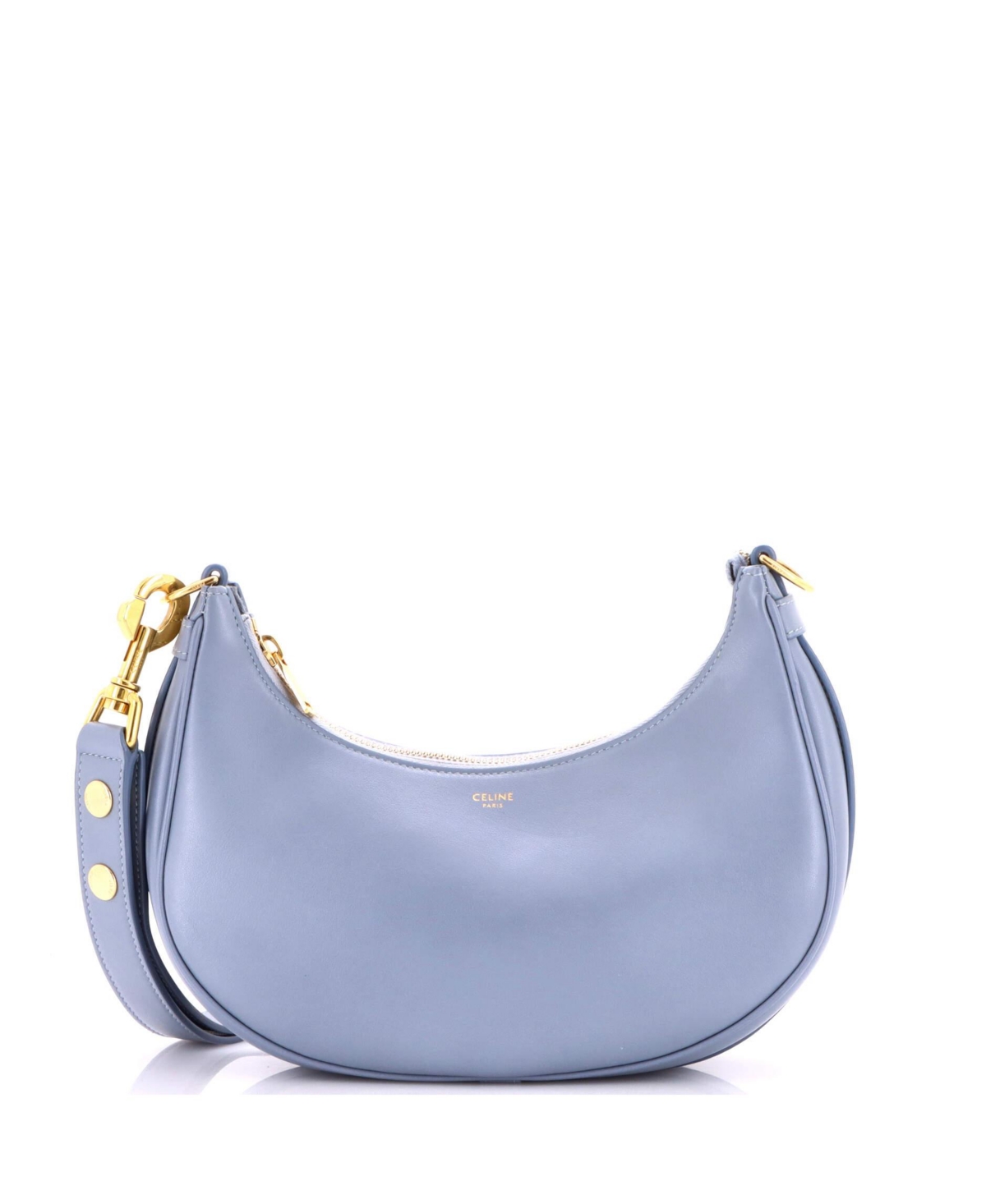 Click here for Pre-Owned Celine Medium Ava Strap Bag Leather - Bl... prices