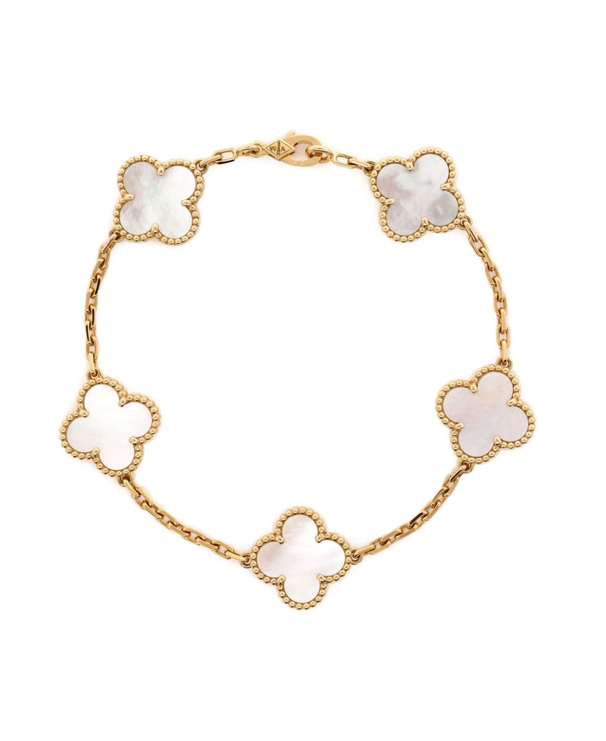 Click here for Pre-Owned Van Cleef & Arpels Vintage Alhambra 5 Mo... prices