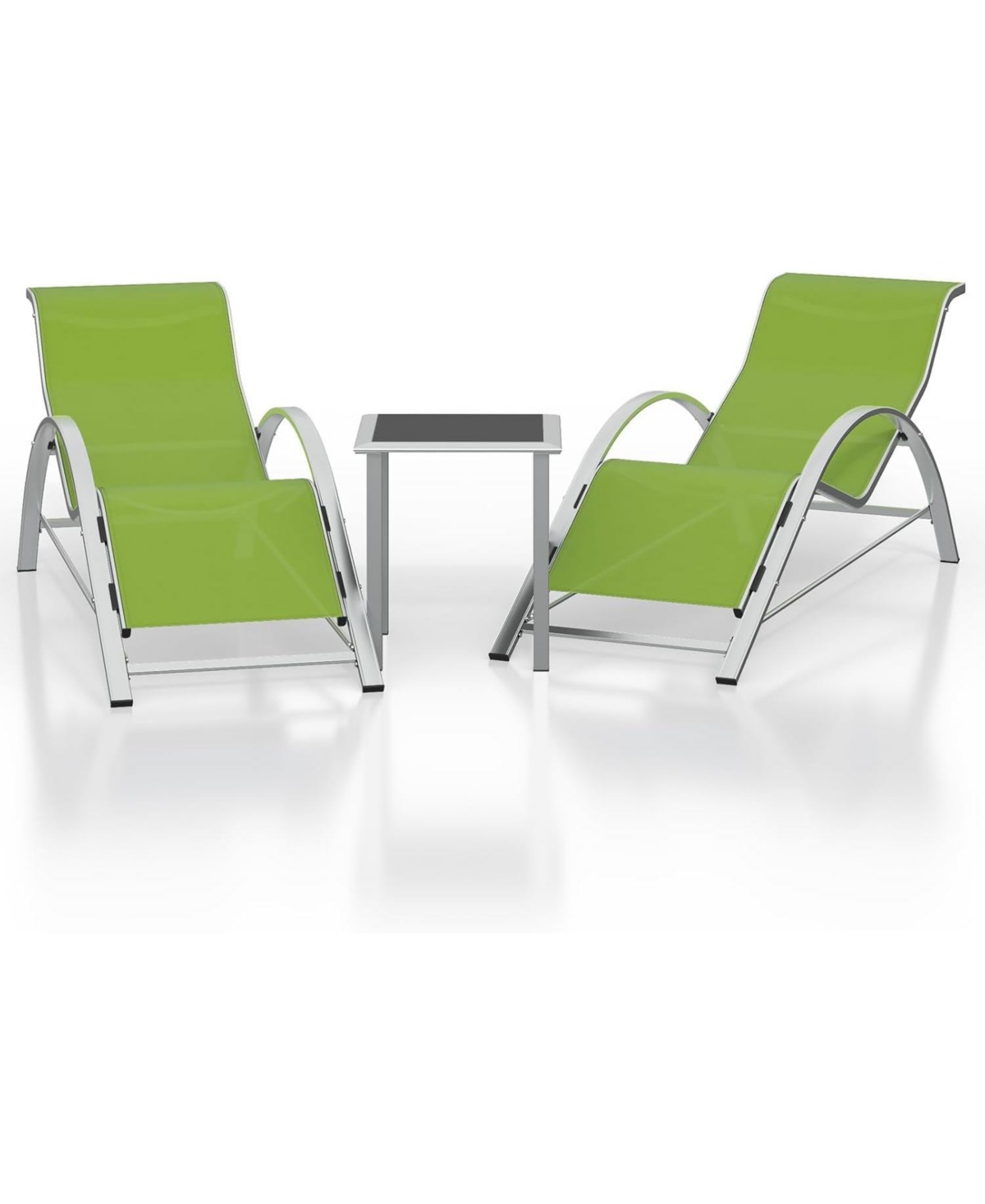 Click here for gaomon Outdoor Patio Chaise Lounge Set of Pool Lou... prices
