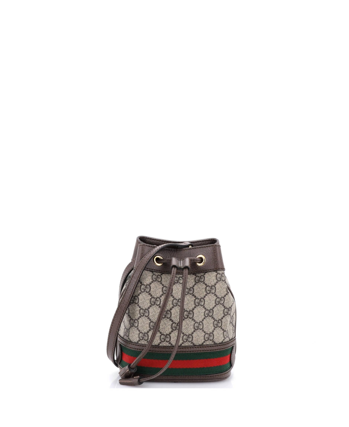Click here for Pre-Owned Gucci Mini Ophidia Bucket Bag Gg Coated... prices