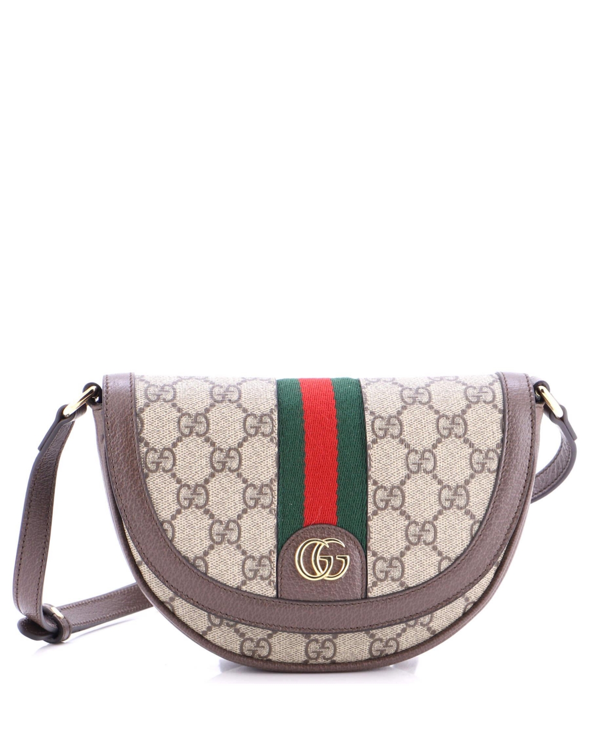 Click here for Pre-Owned Gucci Mini Ophidia Curved Flap Shoulder... prices