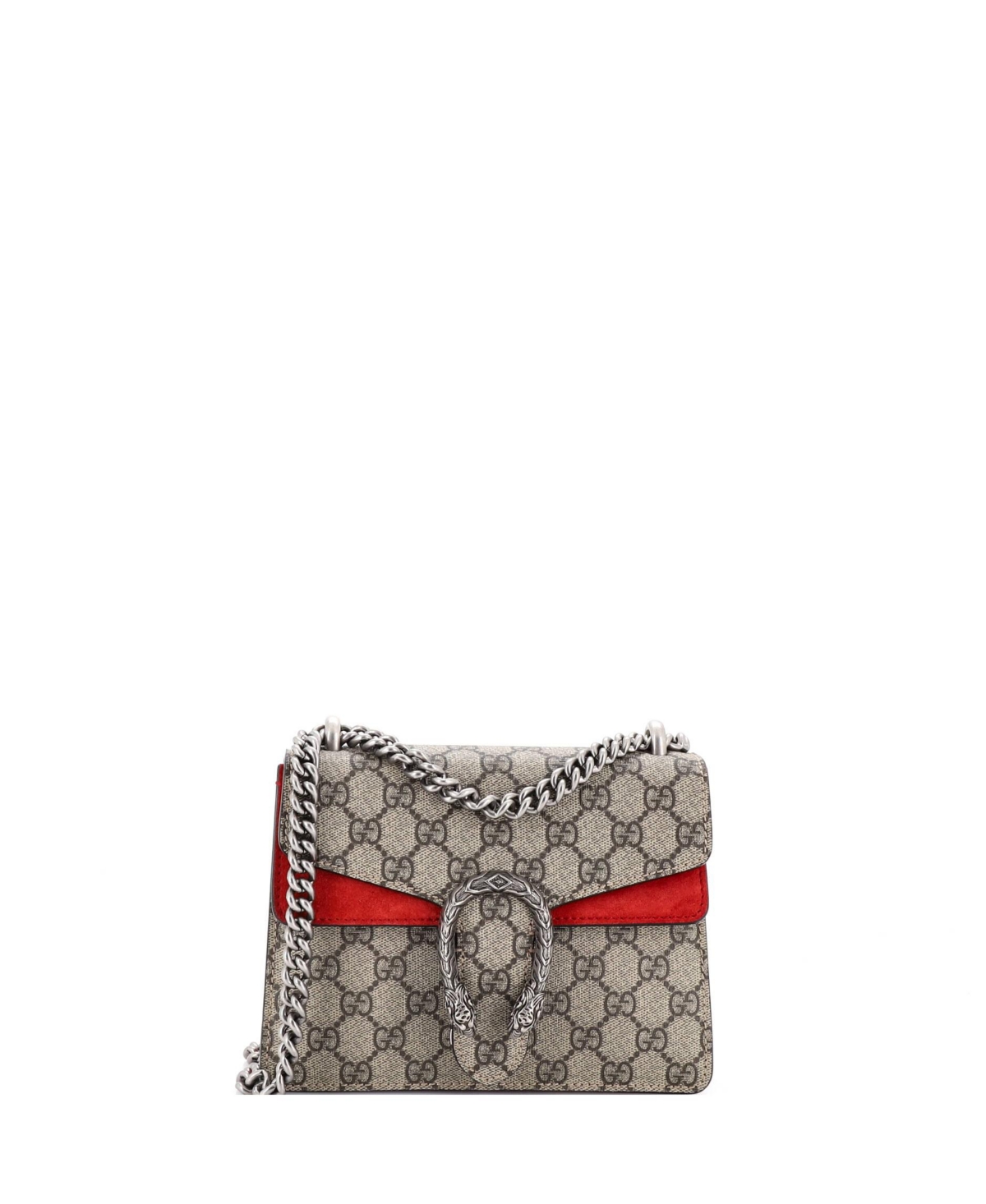 Click here for Pre-Owned Gucci Mini Dionysus Bag Gg Coated Canvas... prices
